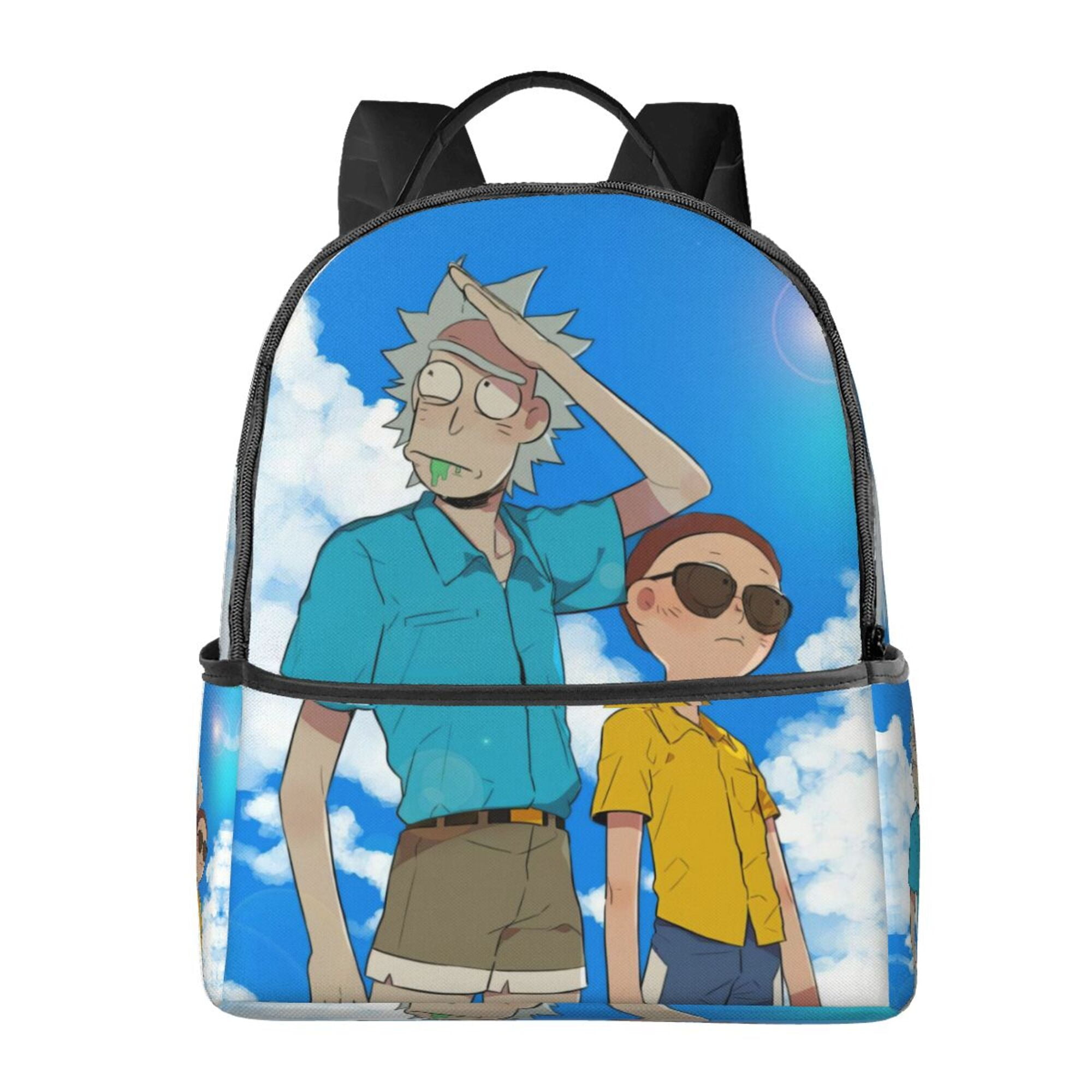 Rick and Morty Backpack Stylish Lightweight Travel Backpack for Adult ...
