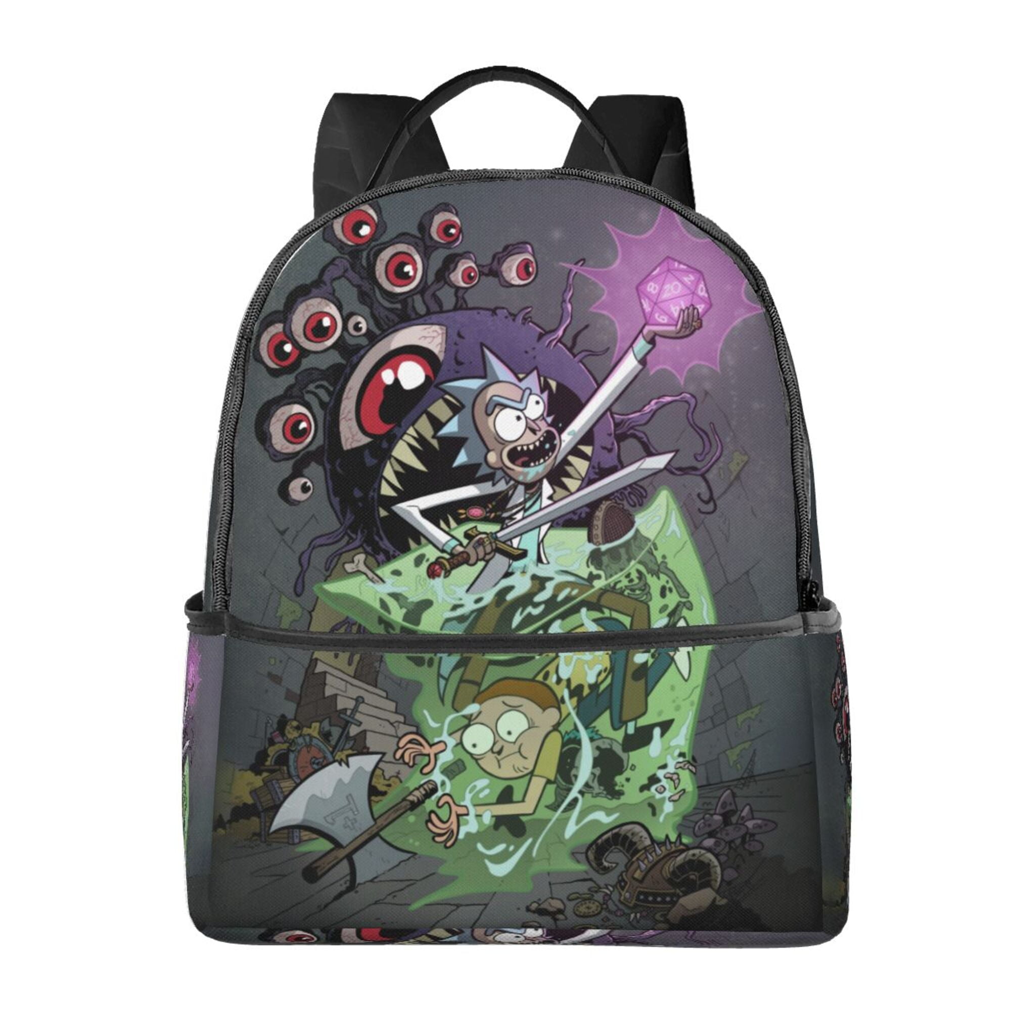 Rick and Morty Backpack Stylish Lightweight Travel Backpack for Adult ...