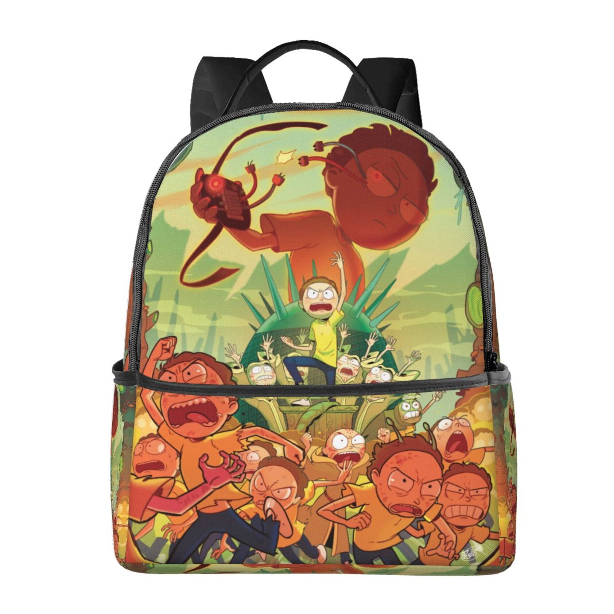 Rick and Morty Backpack Stylish Lightweight Travel Backpack for Adult ...
