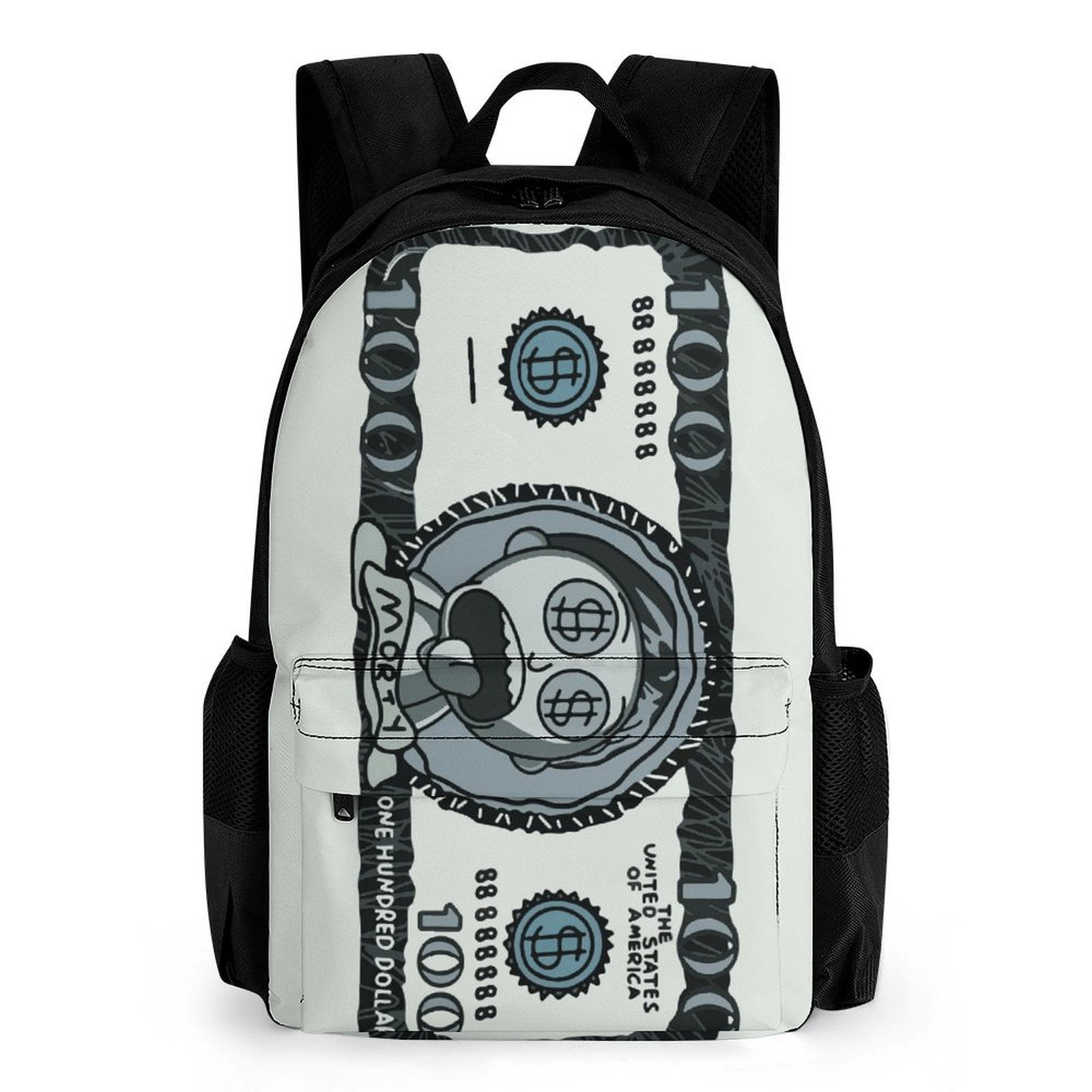 Rick and Morty Backpack with Adjustable Straps, Multiple Pockets ...