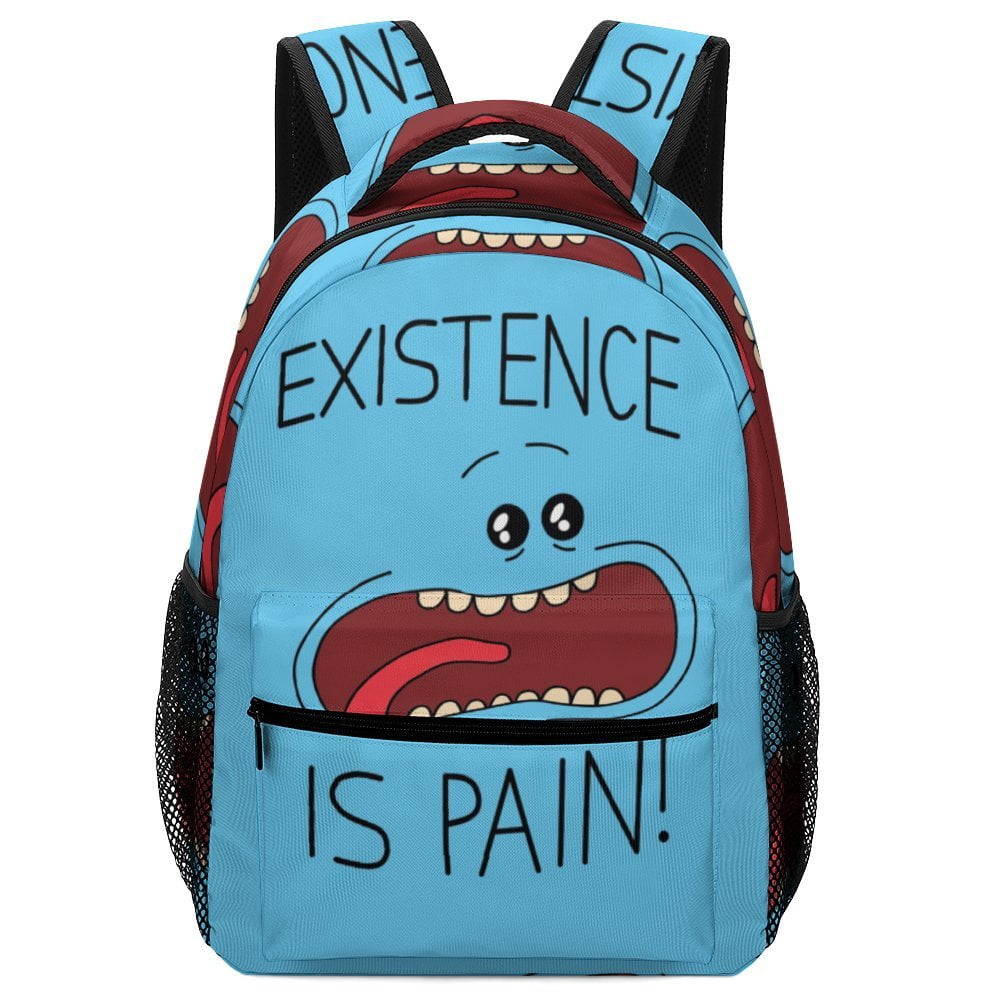 Rick and Morty Backpack with Safety Whistle, Comfortable Great for ...