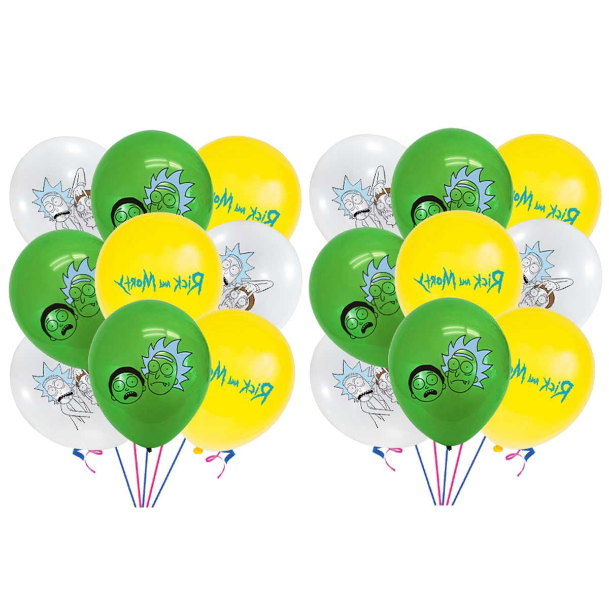 Rick and Morty Balloons Party Supplies Birthday Favors Decorations ...