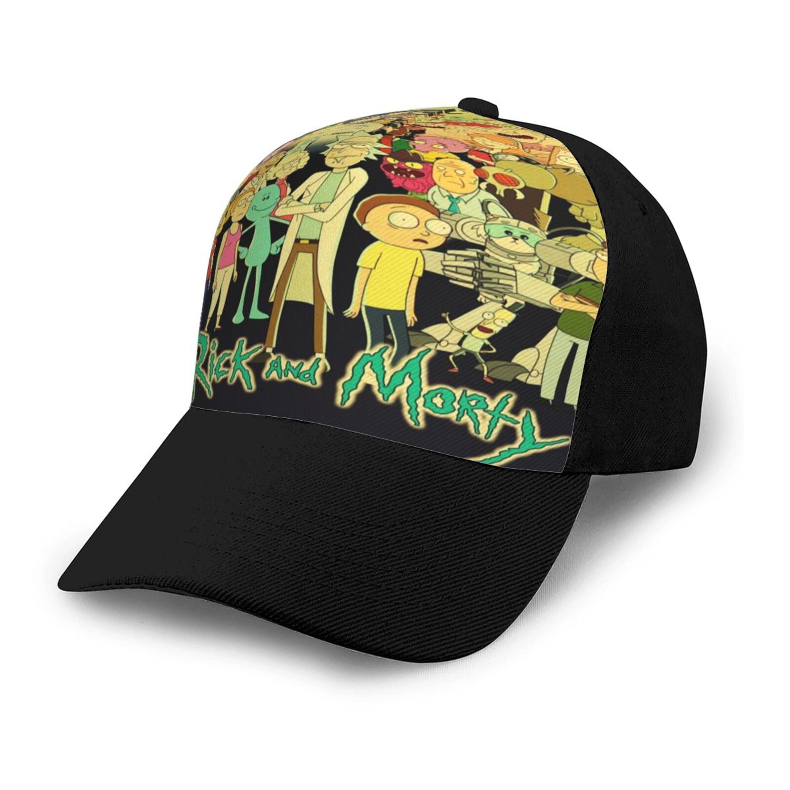 Rick and Morty Baseball Cap Golf Dad Hat Adjustable Low Profile Cotton ...