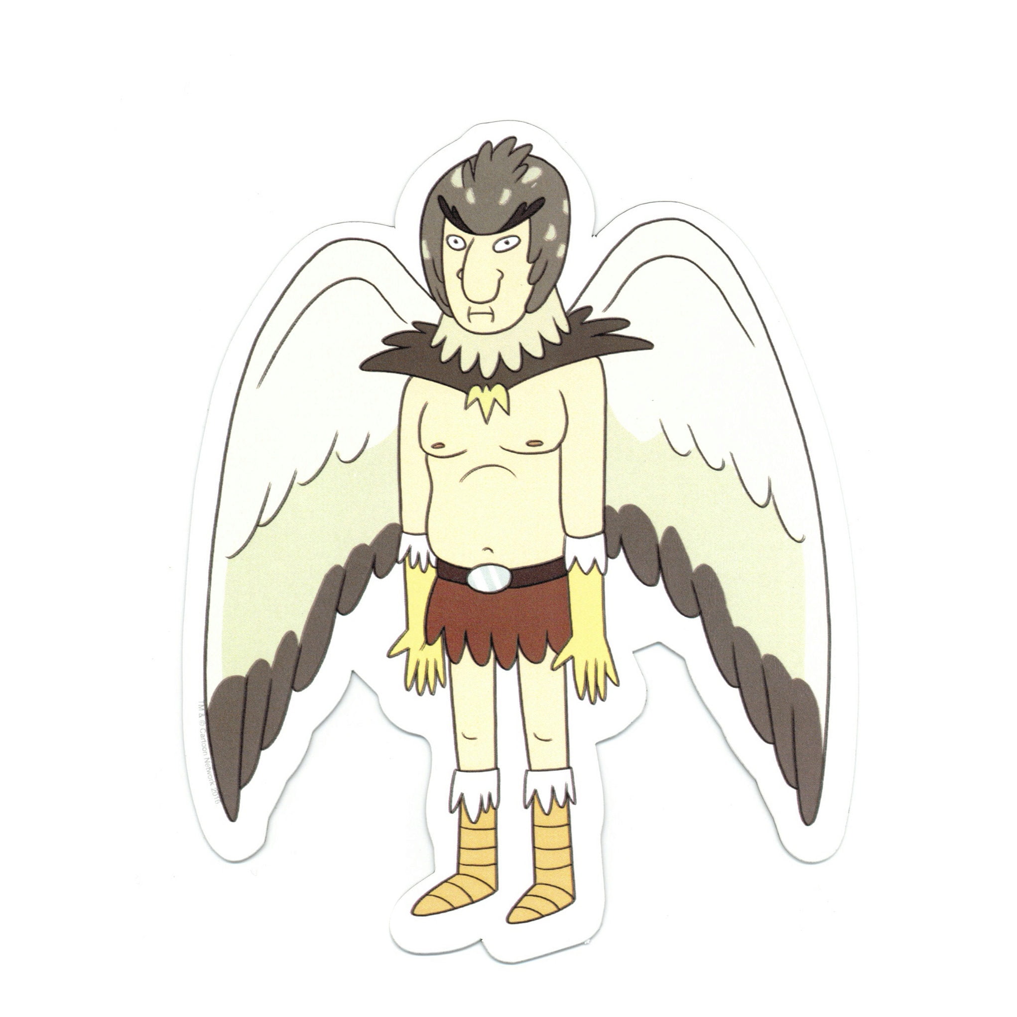 Rick and Morty Birdperson Car Magnet - Walmart.com