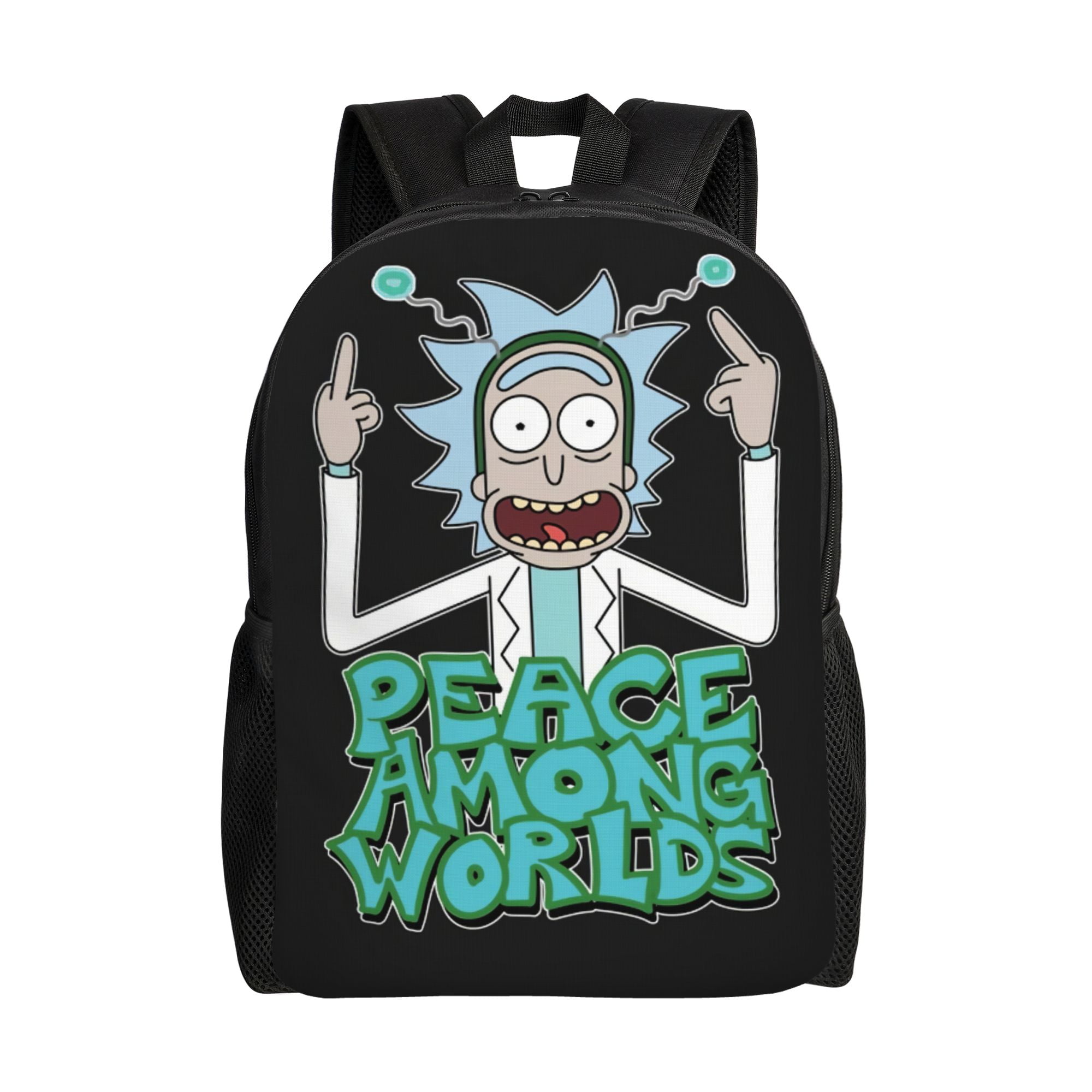 Rick and Morty Cartoon Print Fashion Large Capacity Sports Travel ...