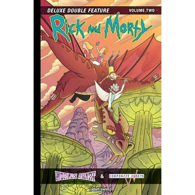 Pre-Owned Rick and Morty: Deluxe Double Feature Vol. 2 (Hardcover) by ...