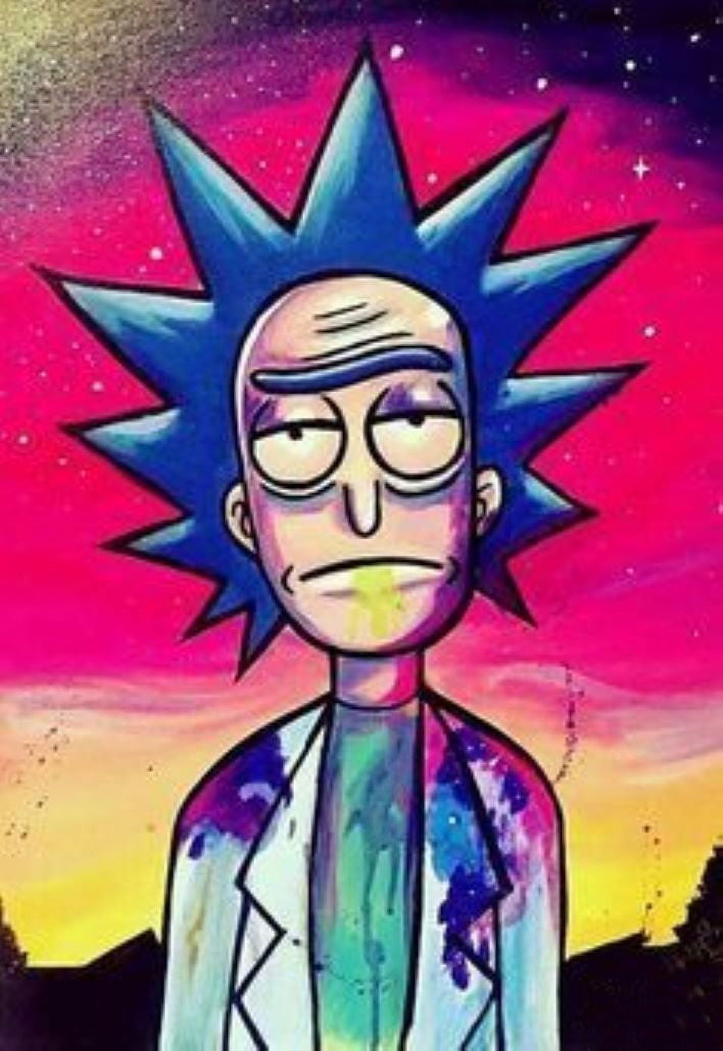 Rick and Morty Diamond Painting Kits, Diamond Art Kits for Kids, 5D ...