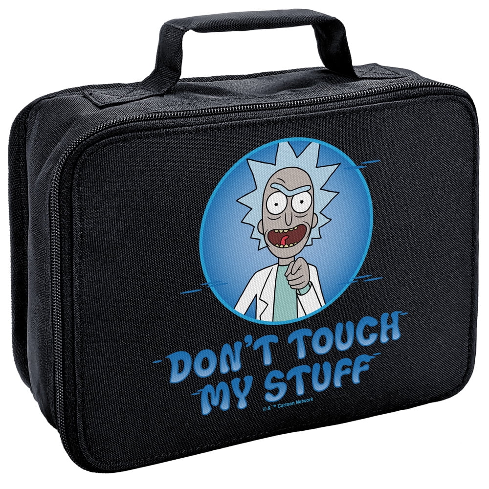 Rick and Morty Don't Touch My Lunch Insulated Soft Sided Lunch Box ...