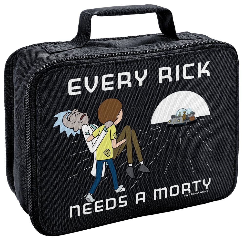 Rick and Morty Every Rick Needs A Morty Insulated Soft Sided Lunch Box ...