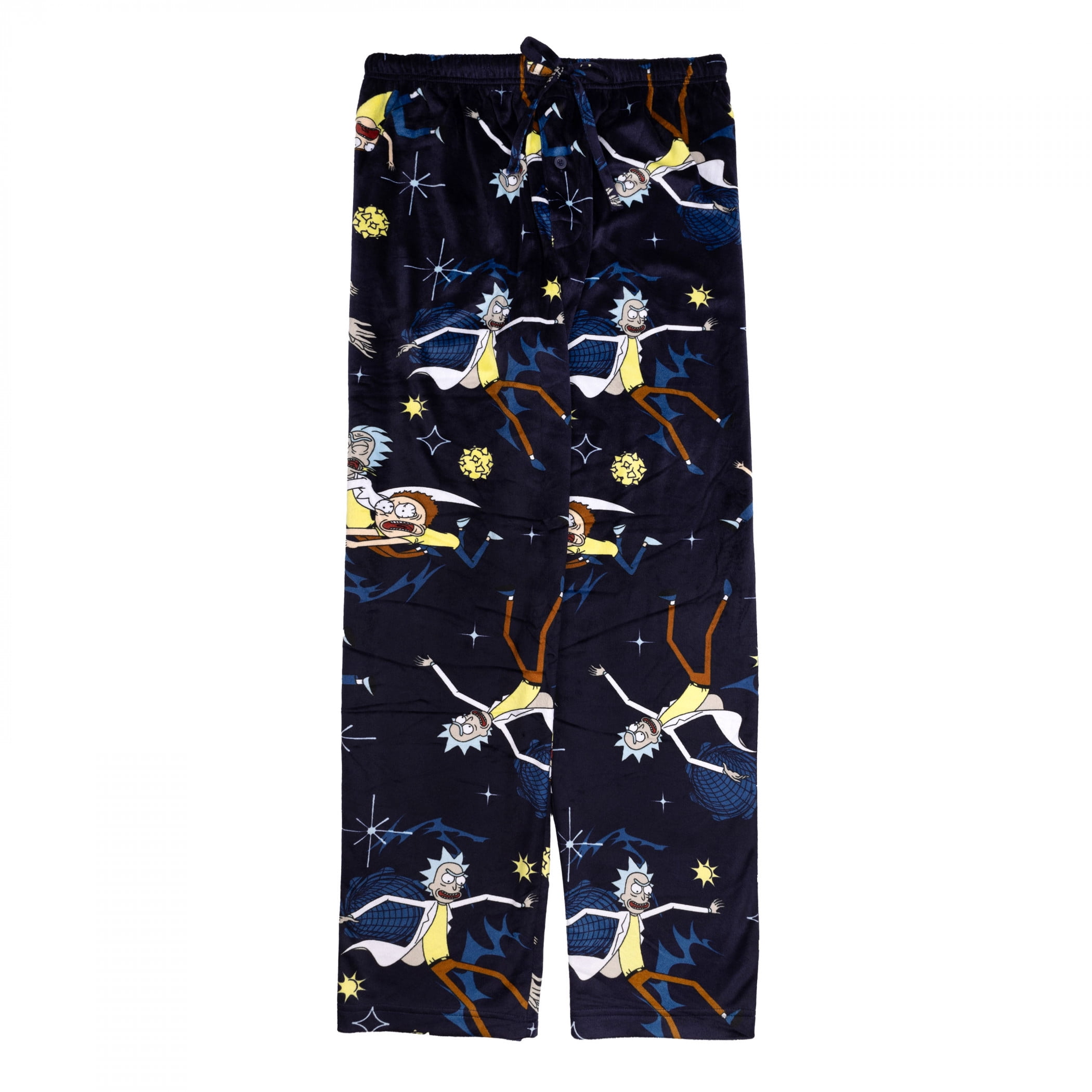 Rick and Morty Falling Through Space Sleep Pants-Large - Walmart.com