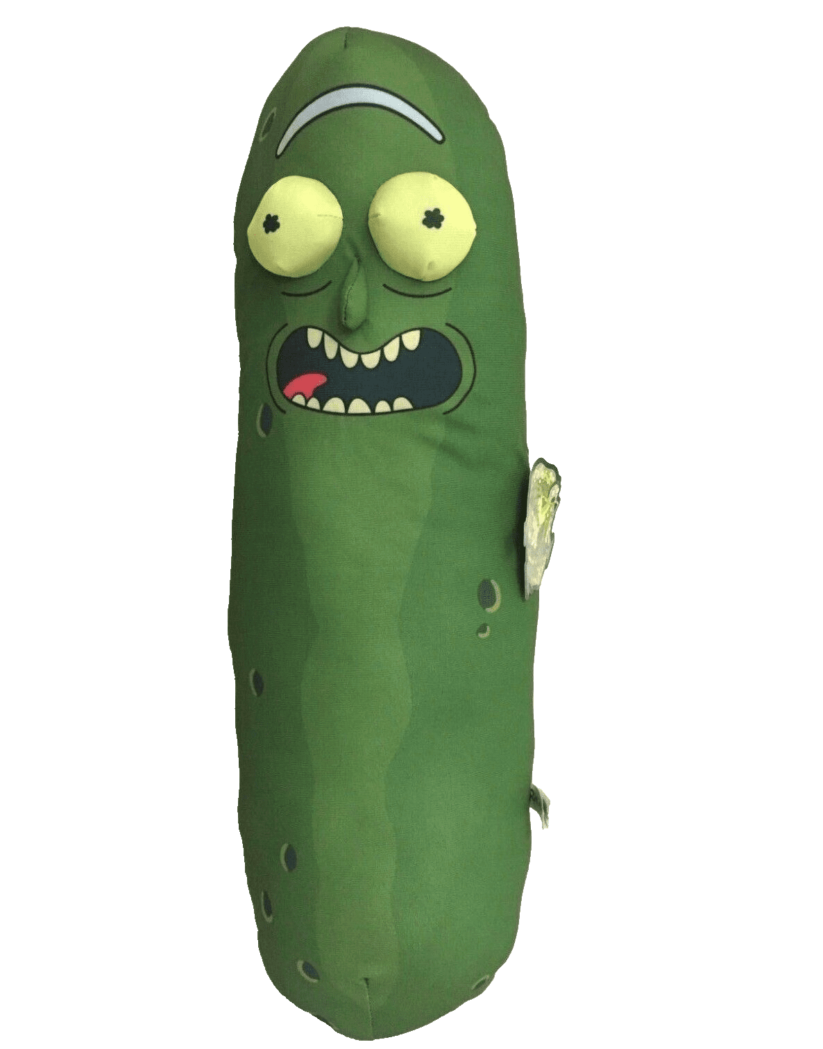 Rick and Morty Giant 19 inch Green Pickle Rick Plushie, Big Stuffed ...