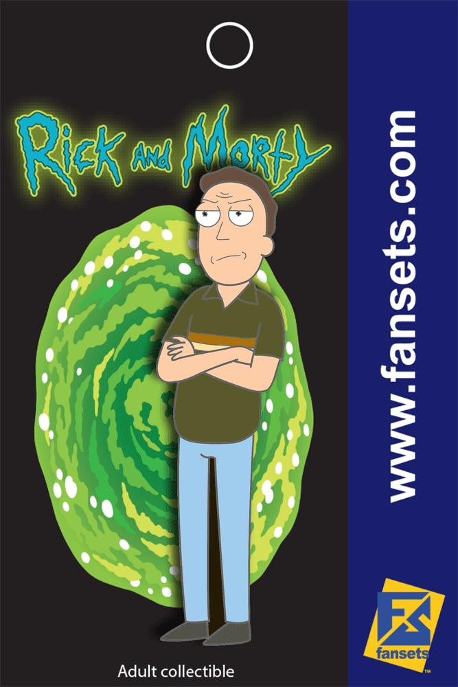 Rick and Morty JERRY Officially Licensed Pin Wubba Lubba Collection ...