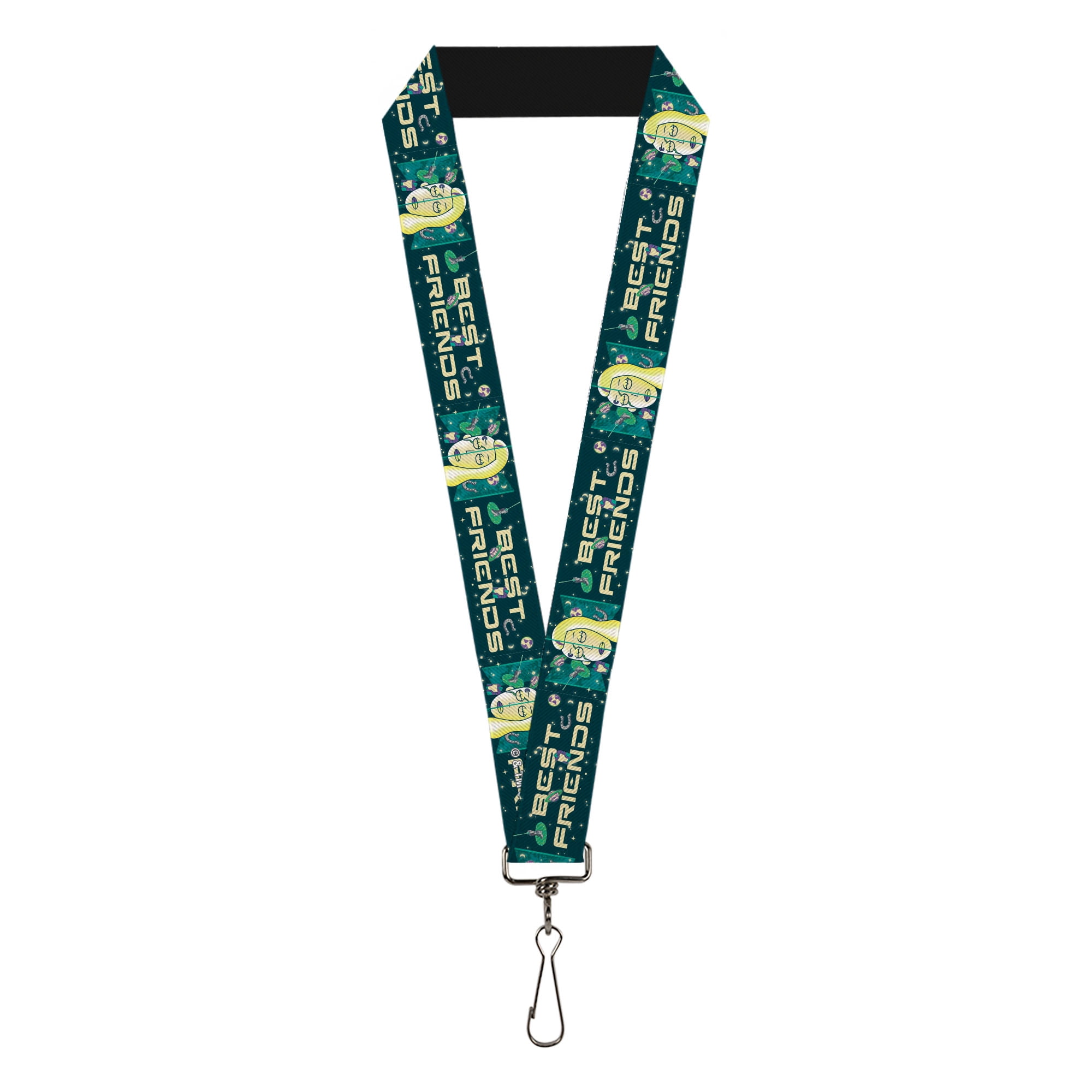 Rick and Morty Lanyard, Rick and Morty Space Beth Best Friends Split ...