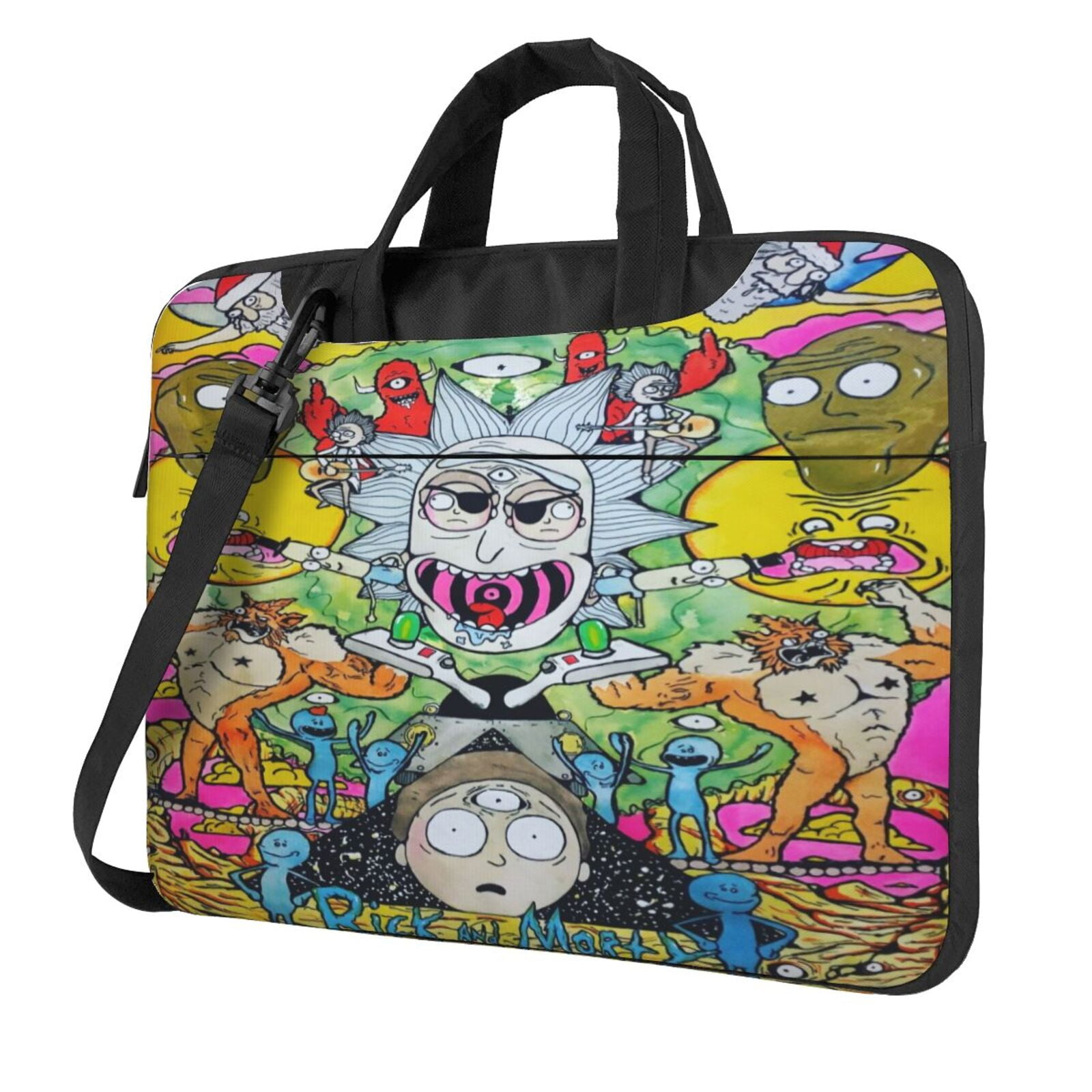 Rick and Morty Laptop Case, Computer Bag Computer Case Laptop Briefcase ...