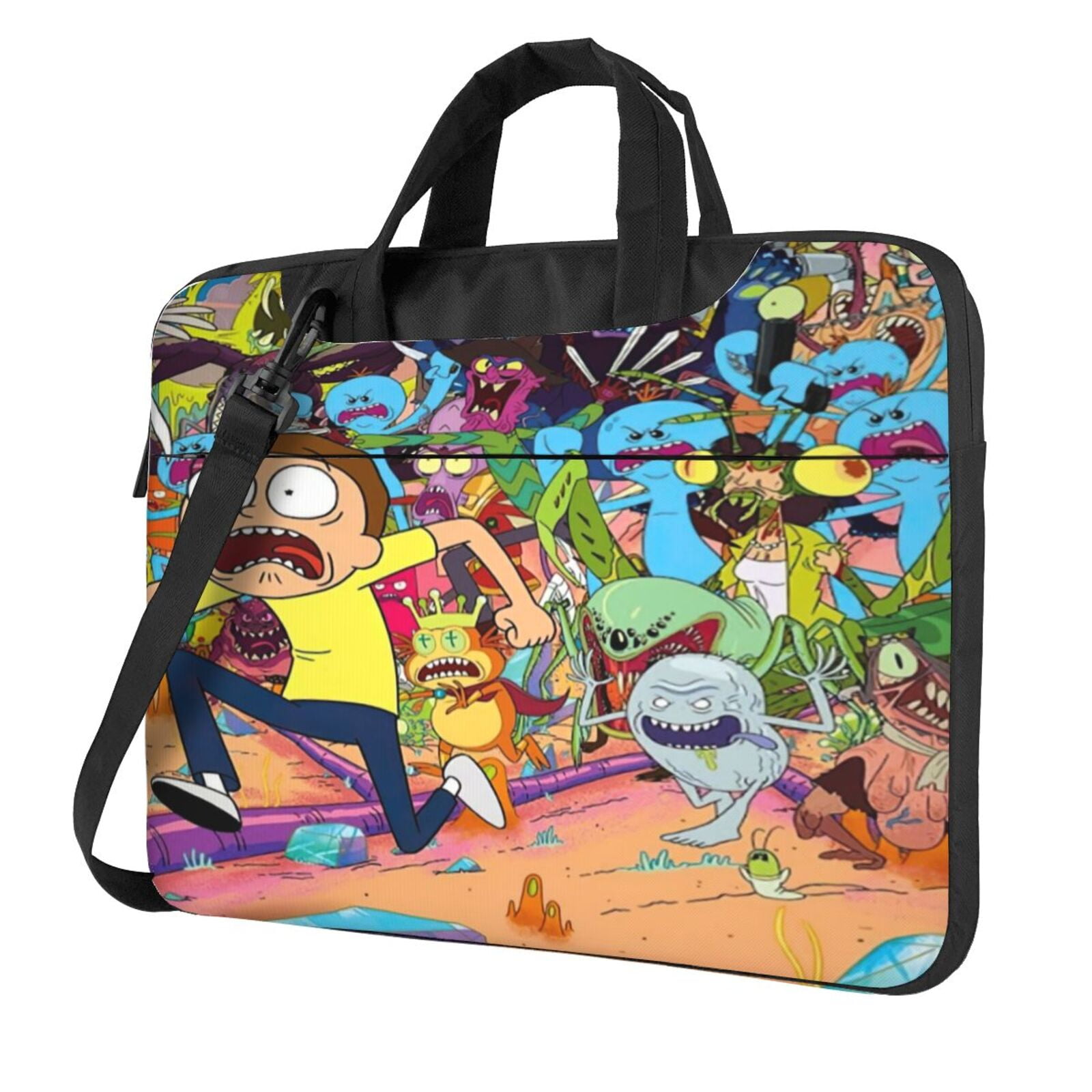 Rick and Morty Laptop Case, Computer Bag Computer Case Laptop Briefcase ...