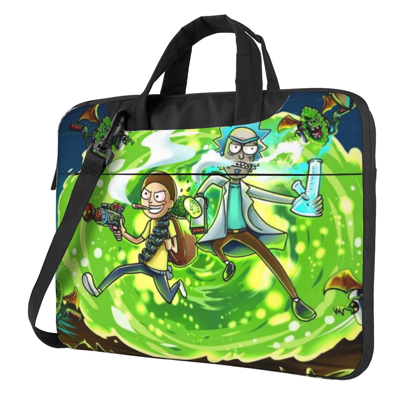 Rick and Morty Laptop Case, Computer Bag Computer Case Laptop Briefcase ...