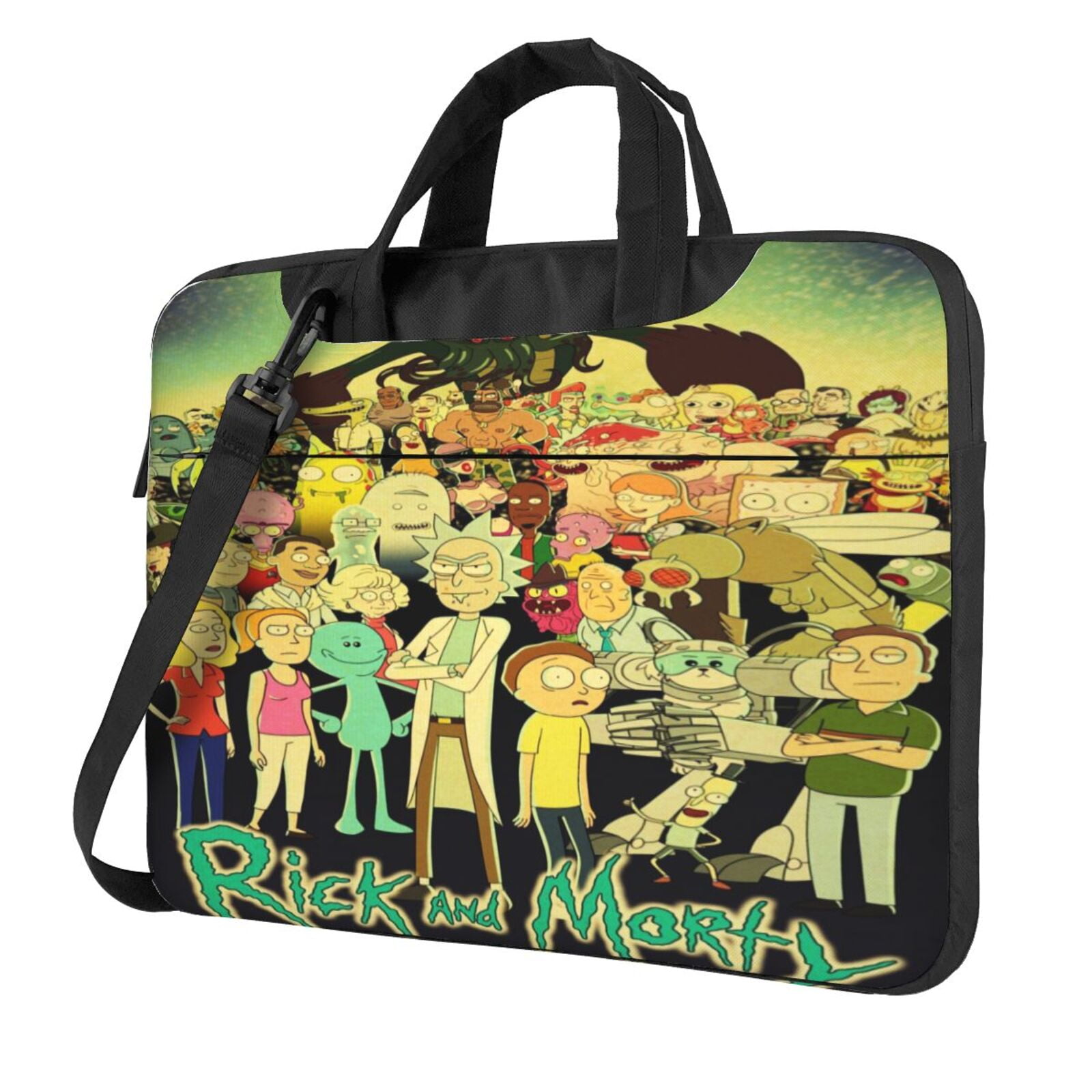 Rick and Morty Laptop Case, Computer Bag Computer Case Laptop Briefcase ...