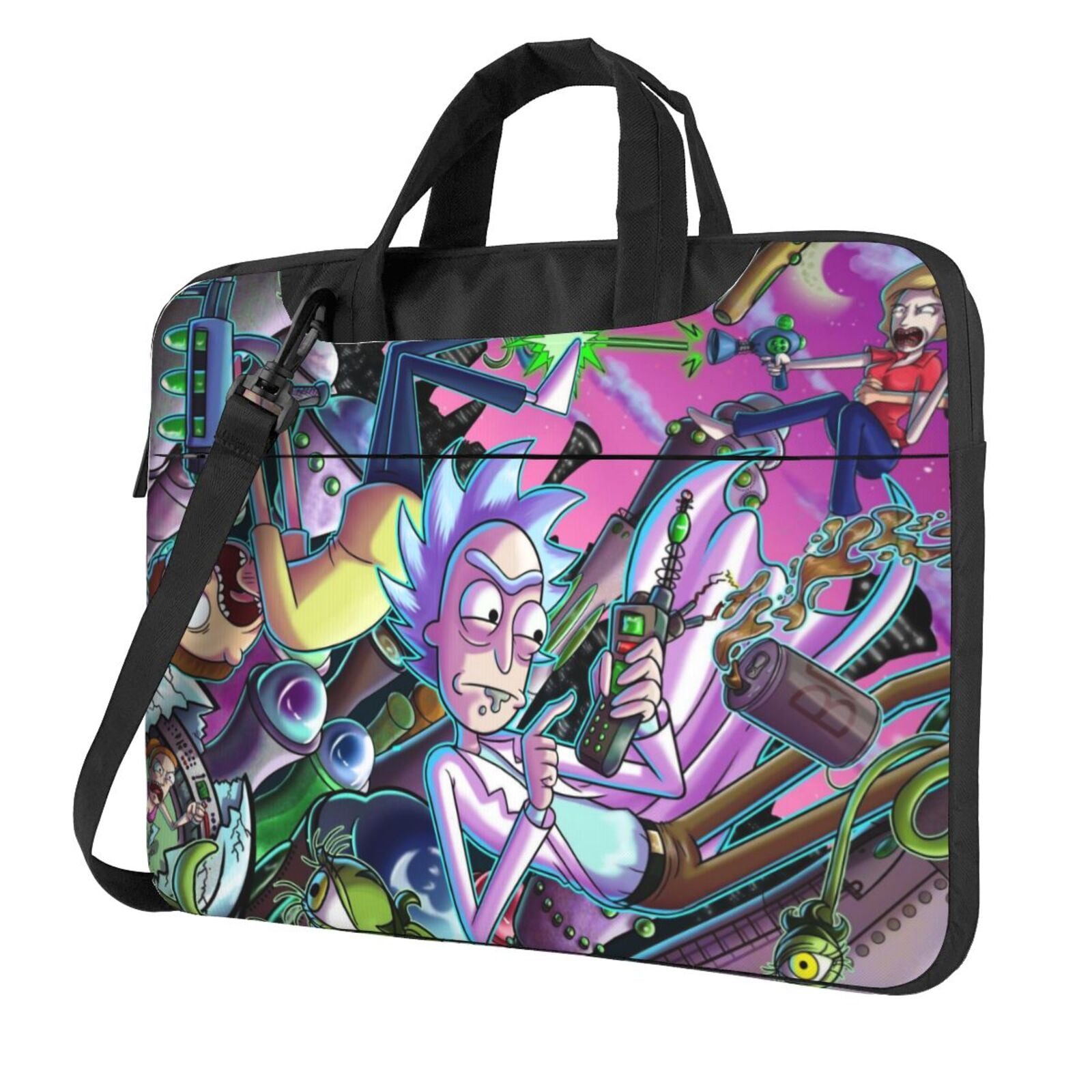 Rick and Morty Laptop Case, Computer Bag Computer Case Laptop Briefcase ...