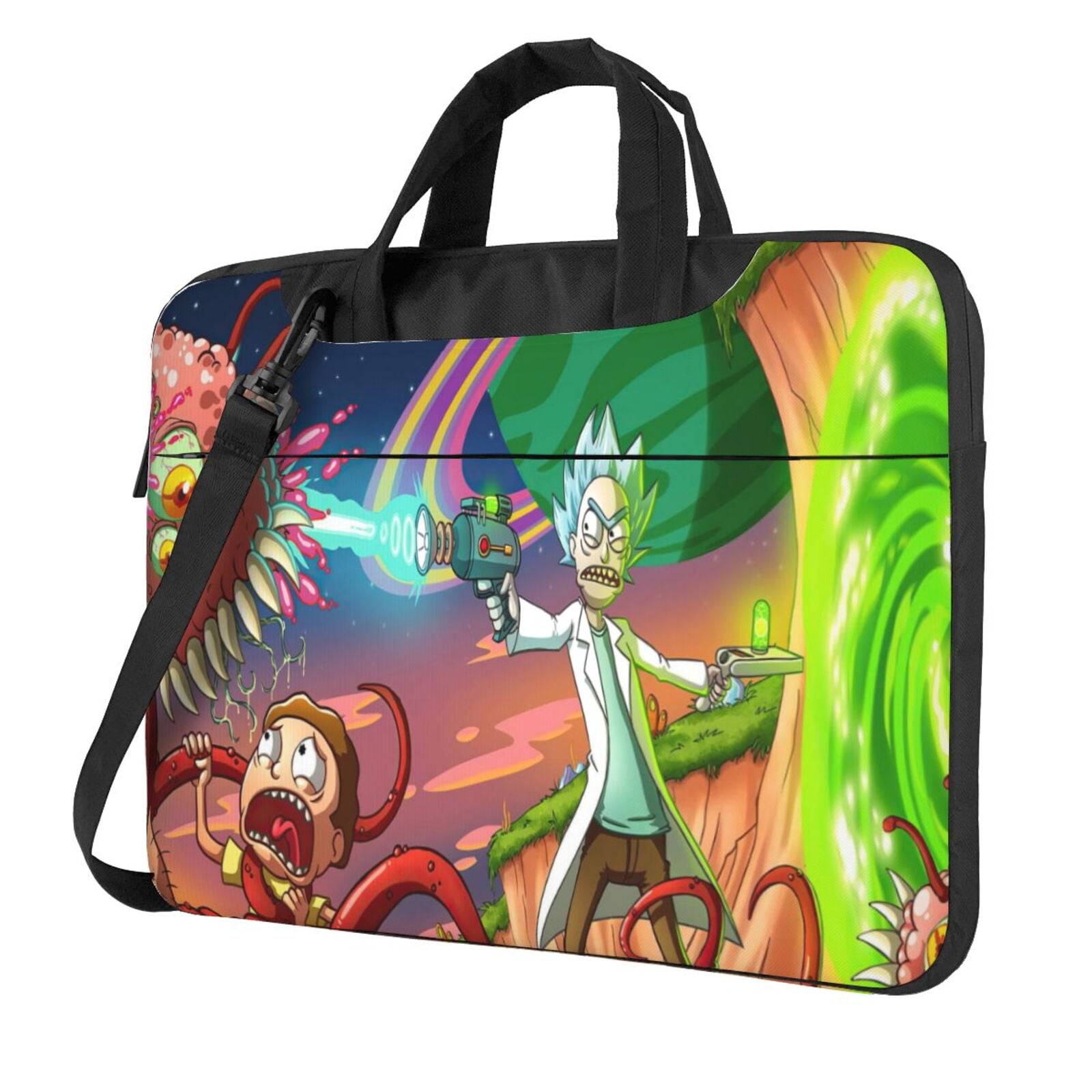 Rick and Morty Laptop Case, Computer Bag Computer Case Laptop Briefcase ...