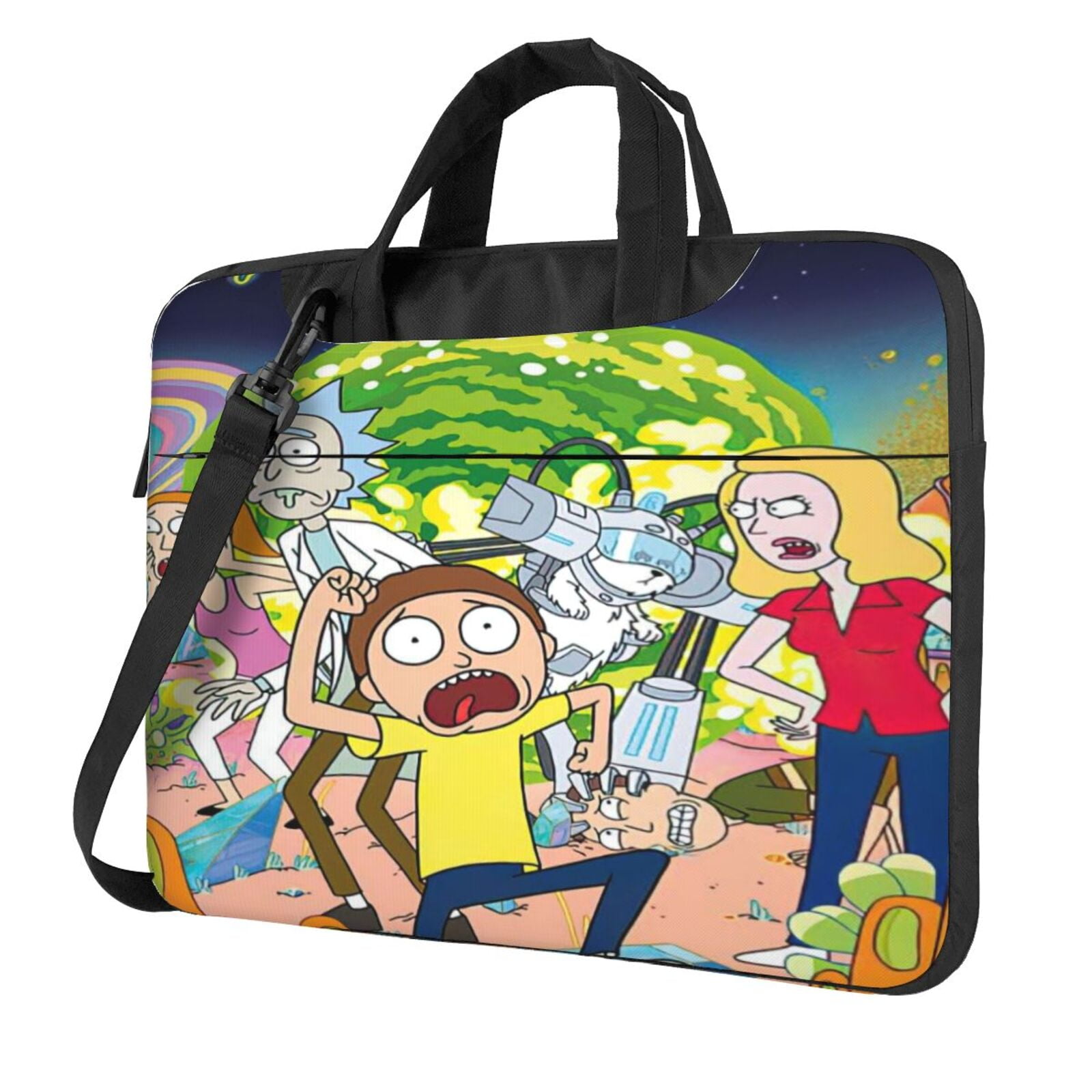Rick and Morty Laptop Case, Computer Bag Computer Case Laptop Briefcase ...