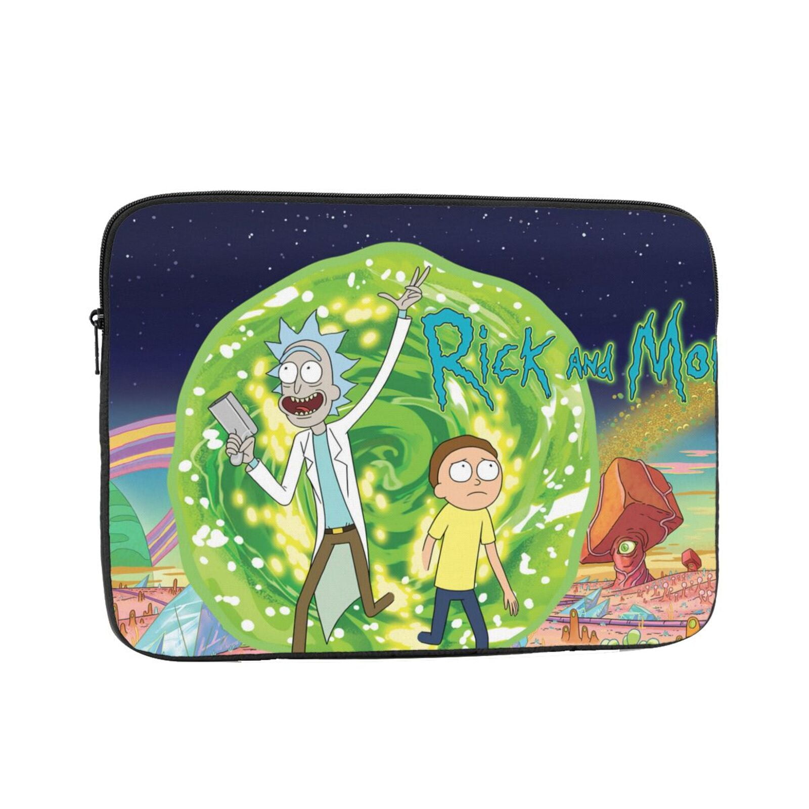 Rick and Morty Laptop Sleeve Case 15 inch Laptop Bags Notebook Computer ...