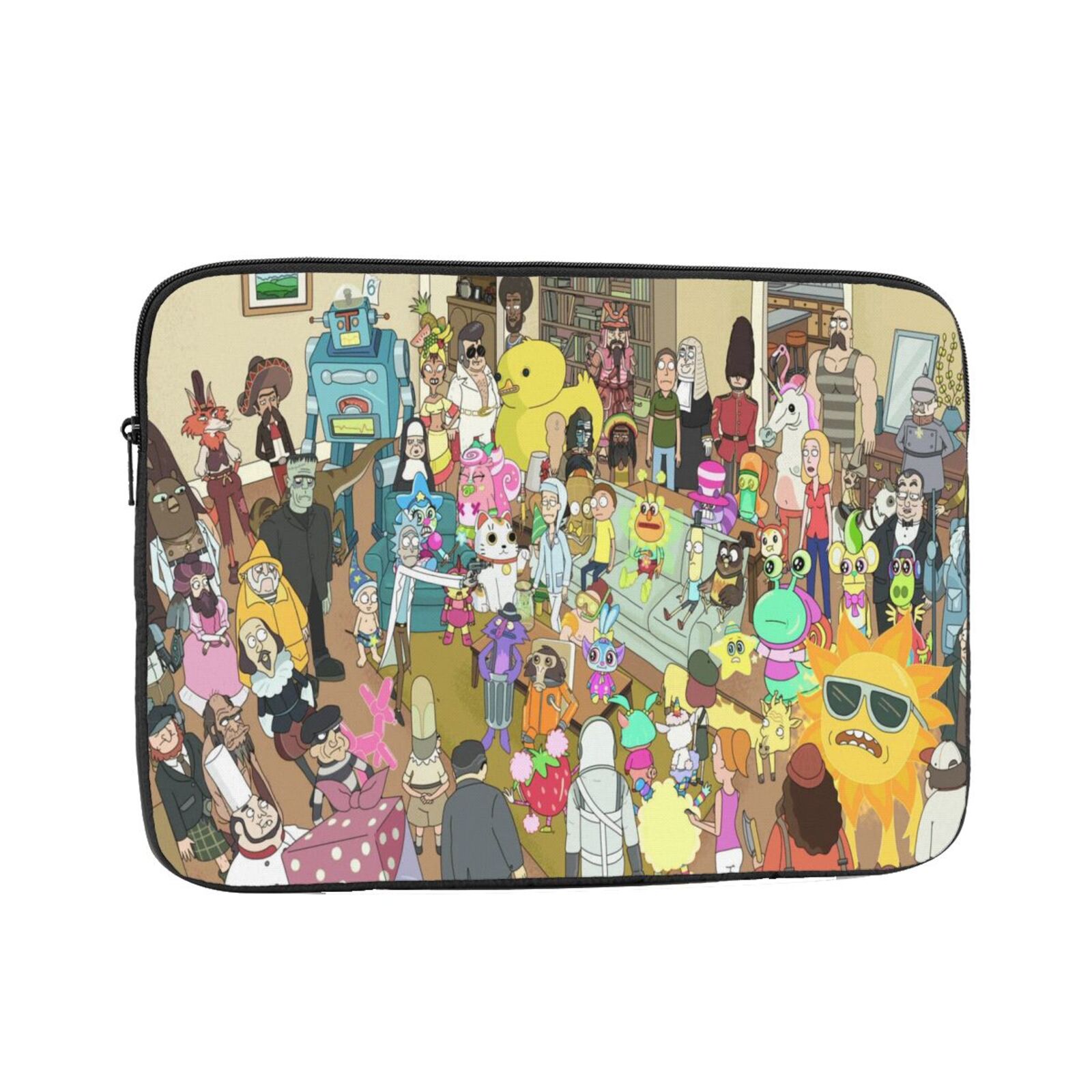 Rick and Morty Laptop Sleeve Case 15 inch Laptop Bags Notebook Computer ...