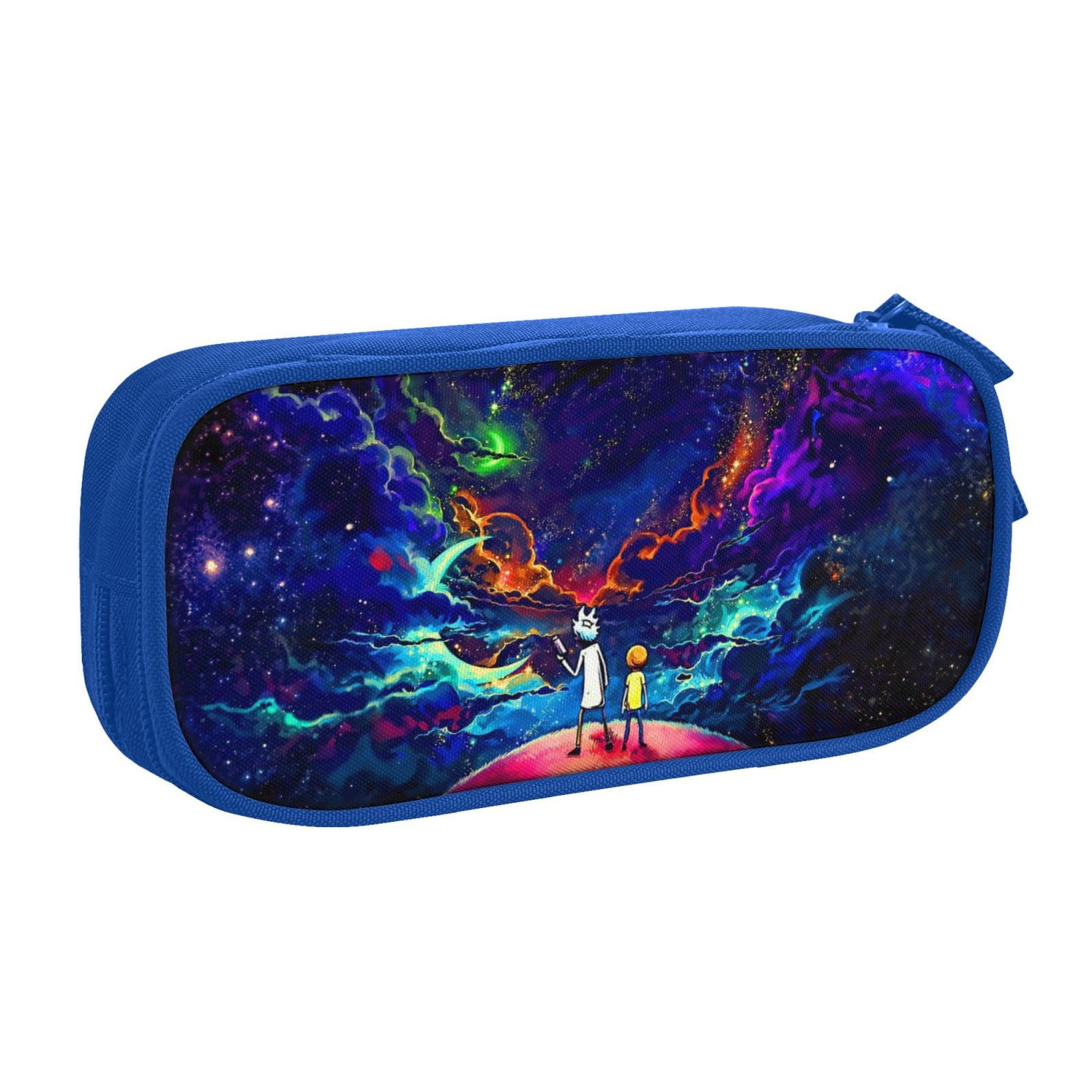 Rick and Morty Large Pencil Case, Durable Pencil Pouch with Big ...