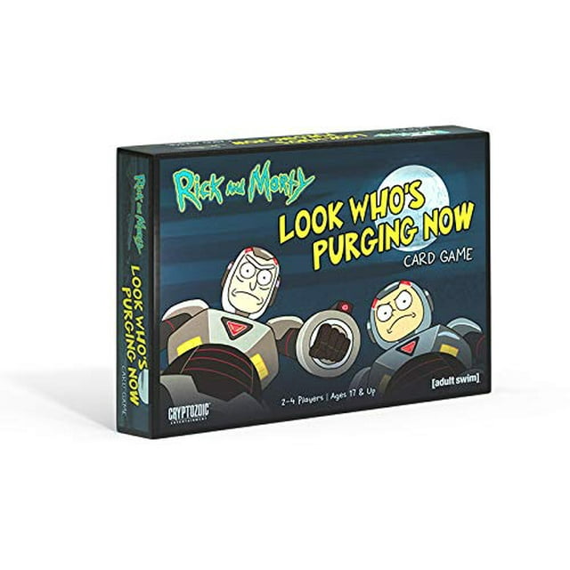 Rick and Morty Look Whos Purging Now Card Game - Walmart.com