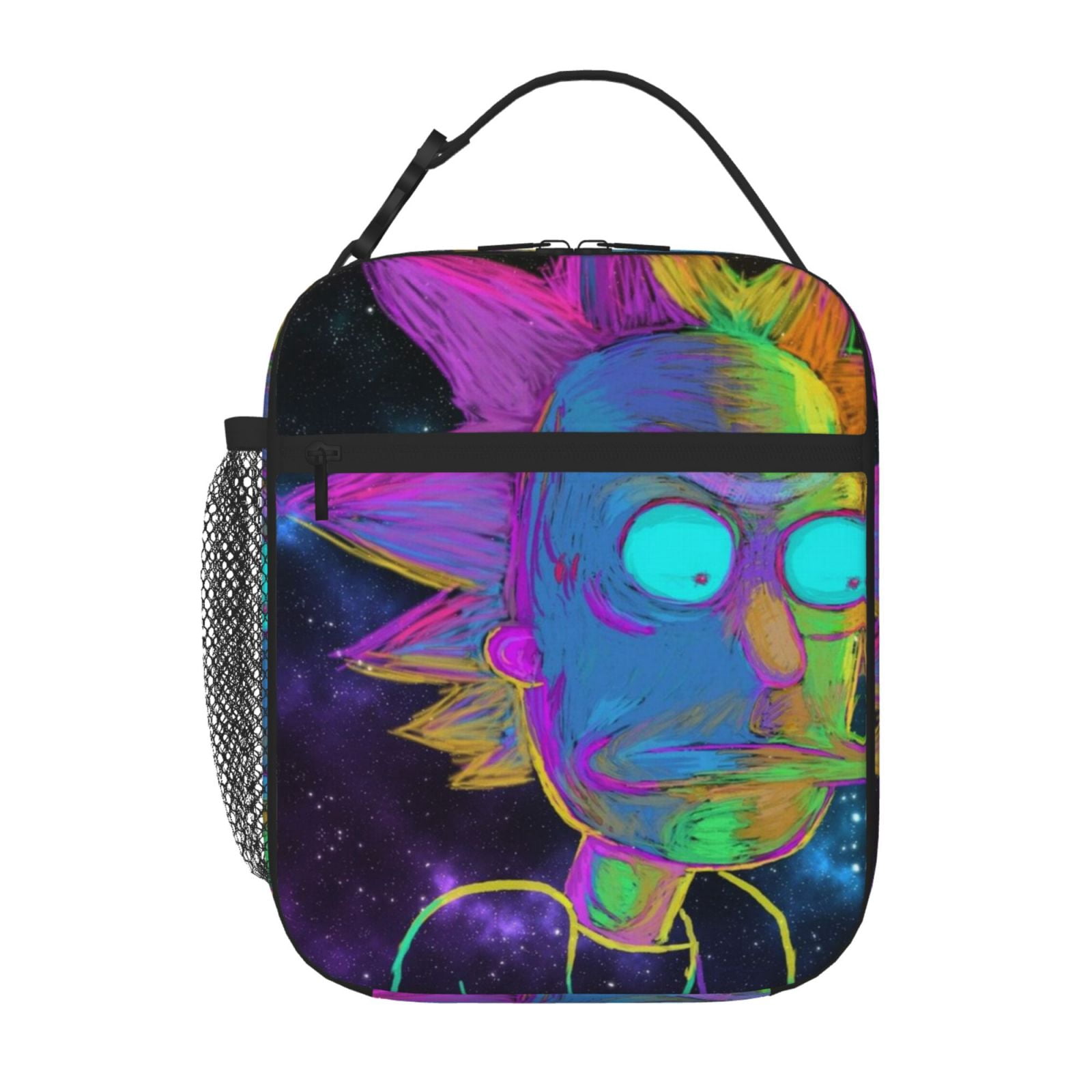 Rick and Morty Lunch Bag, Reusable Portable Lunch Box, Leakproof Tote ...