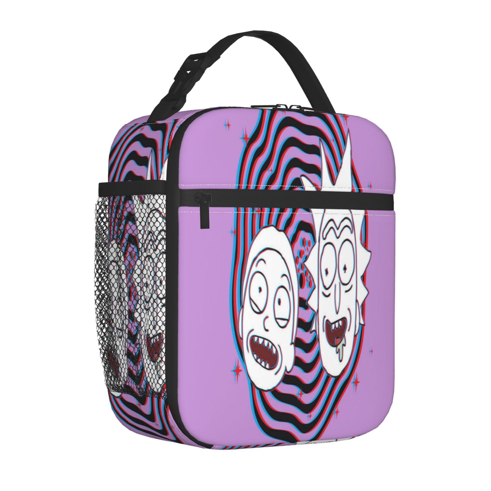 Rick and Morty Lunch Box Insulated Lunch Bag Cute Lunch Box Suitable ...