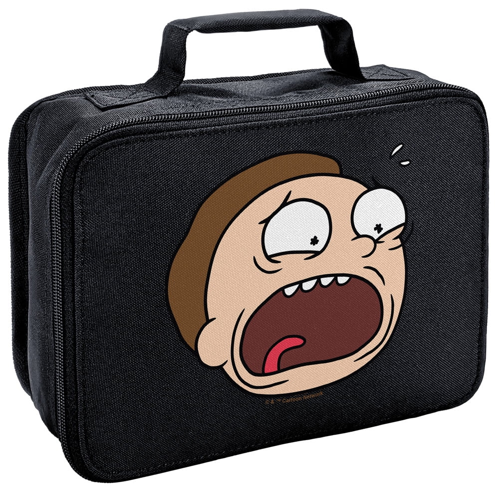Rick and Morty Morty Headshot Insulated Soft Sided Lunch Box - Reusable ...