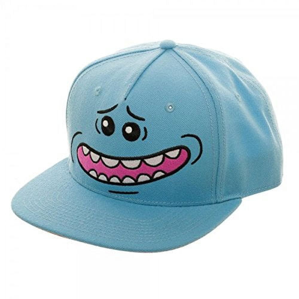 Rick and Morty Mr. Meeseeks Big Face Snapback - Walmart.com