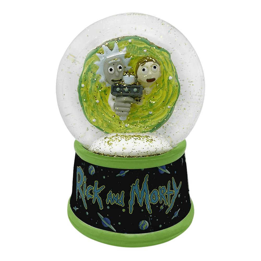 Rick and Morty Portal 100mm Light Up Snow Globe - Walmart.com