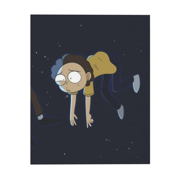 Rick and Morty Poster , HD Print Canvas Art for Home Bedroom Playroom ...