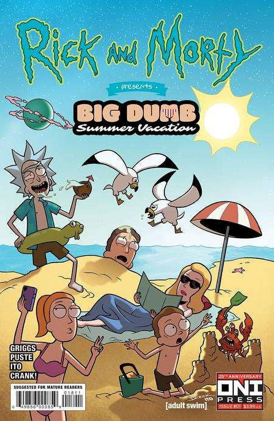 Rick and Morty Presents: Big Dumb Summer Vacation #1 VF ; Oni Comic ...