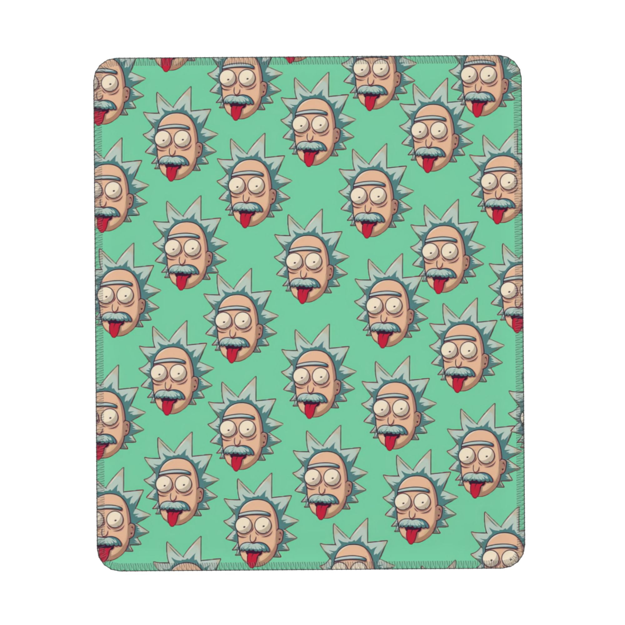 Rick and Morty Rubber Lock Edge Mouse Pad (Vertical) Office Mouse Pad ...