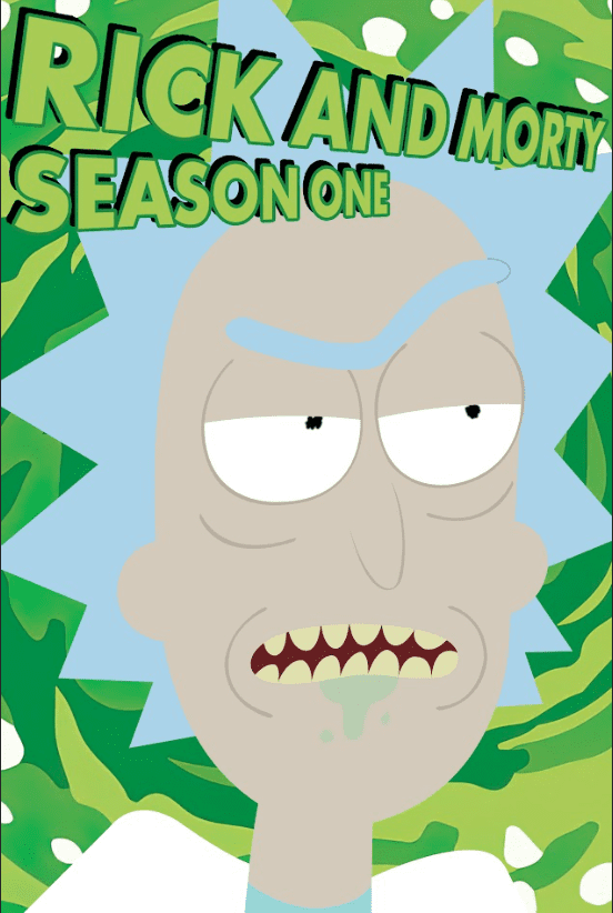 Rick and Morty Season 1 2013 Poster 24x36 - Animated Sci-Fi Comedy Cult ...