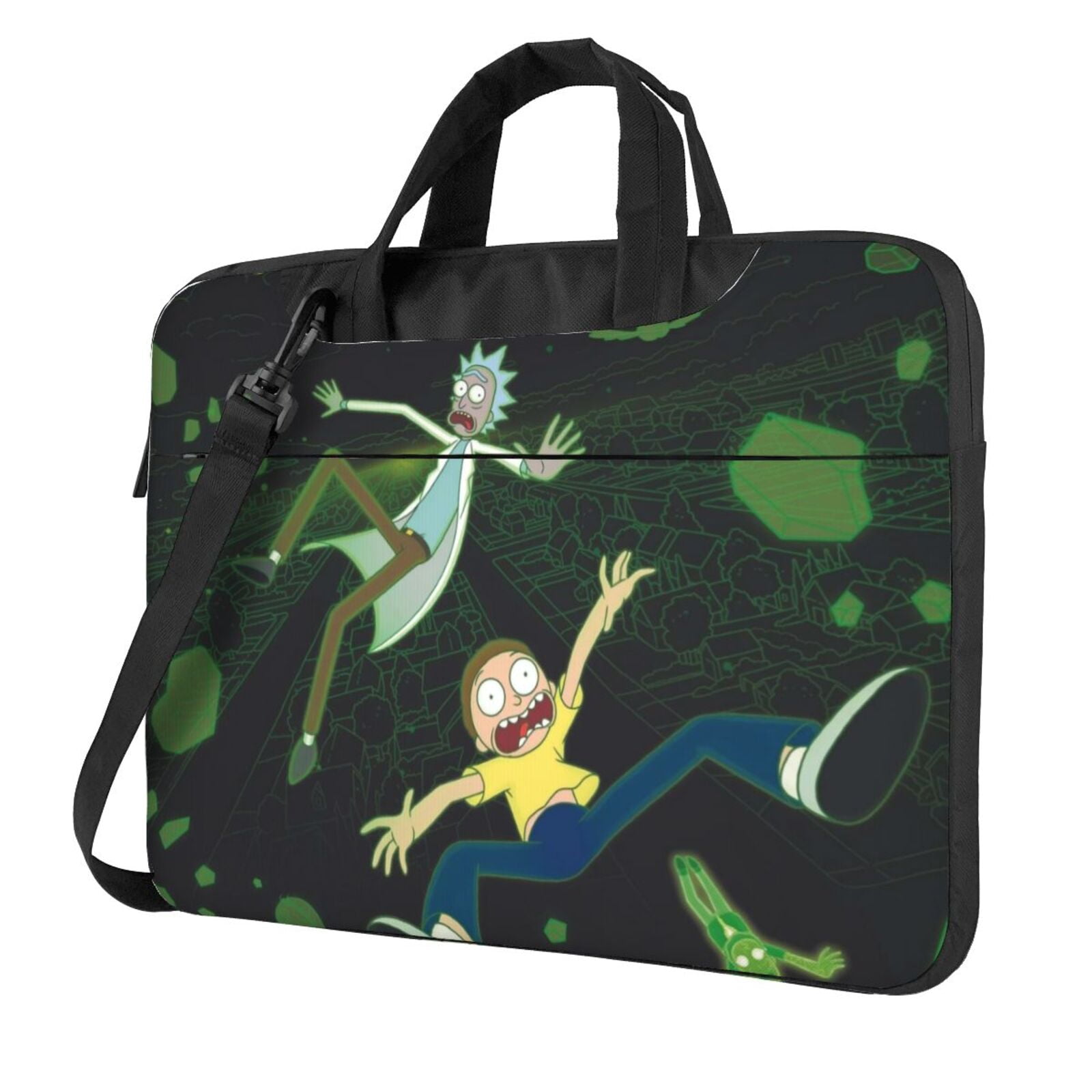 Rick and Morty Seasons Portable Laptop Bag Shoulder Laptop Case Sleeve ...