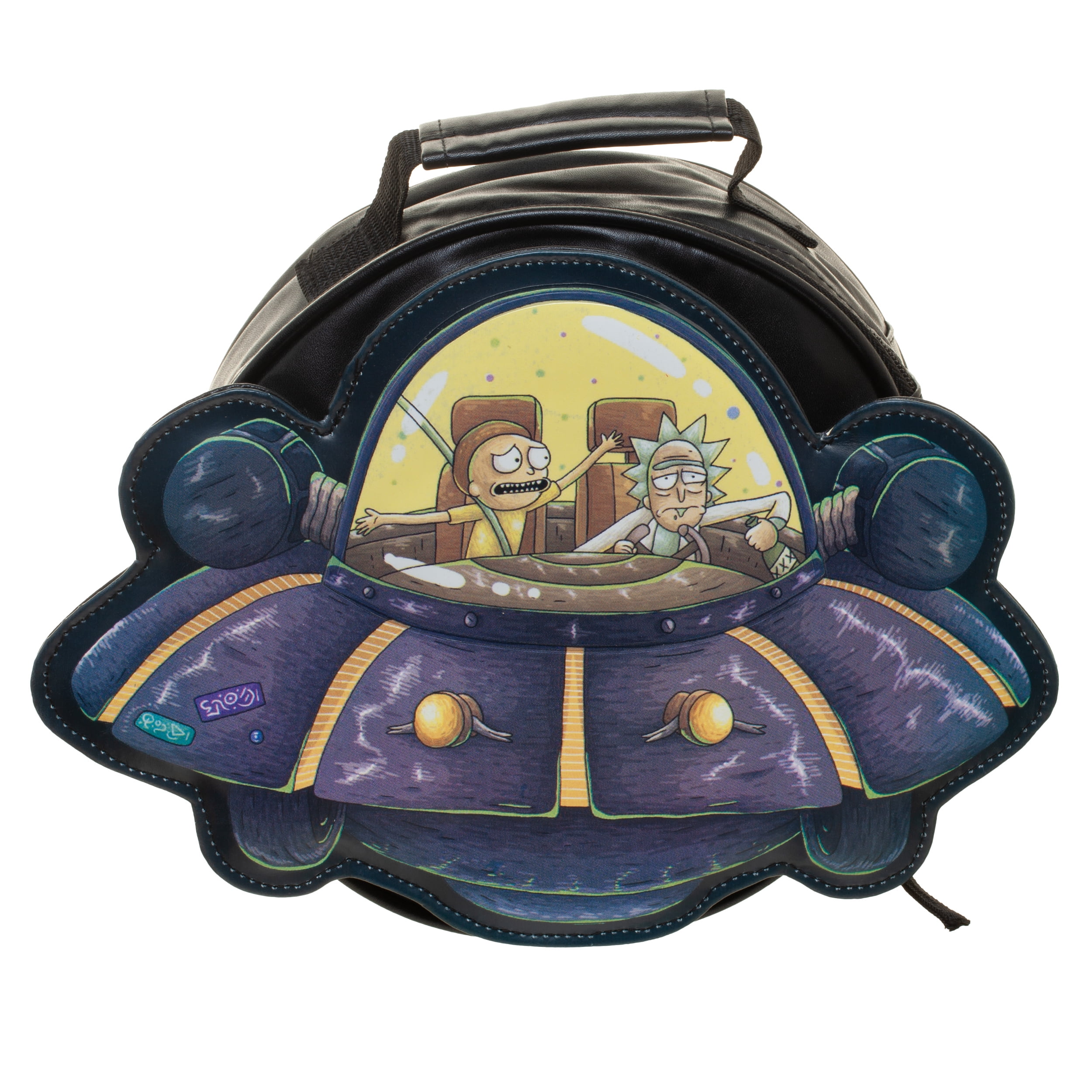 Rick and Morty Spaceship 3D Silhouette Insulated Lunch Box - Walmart.com
