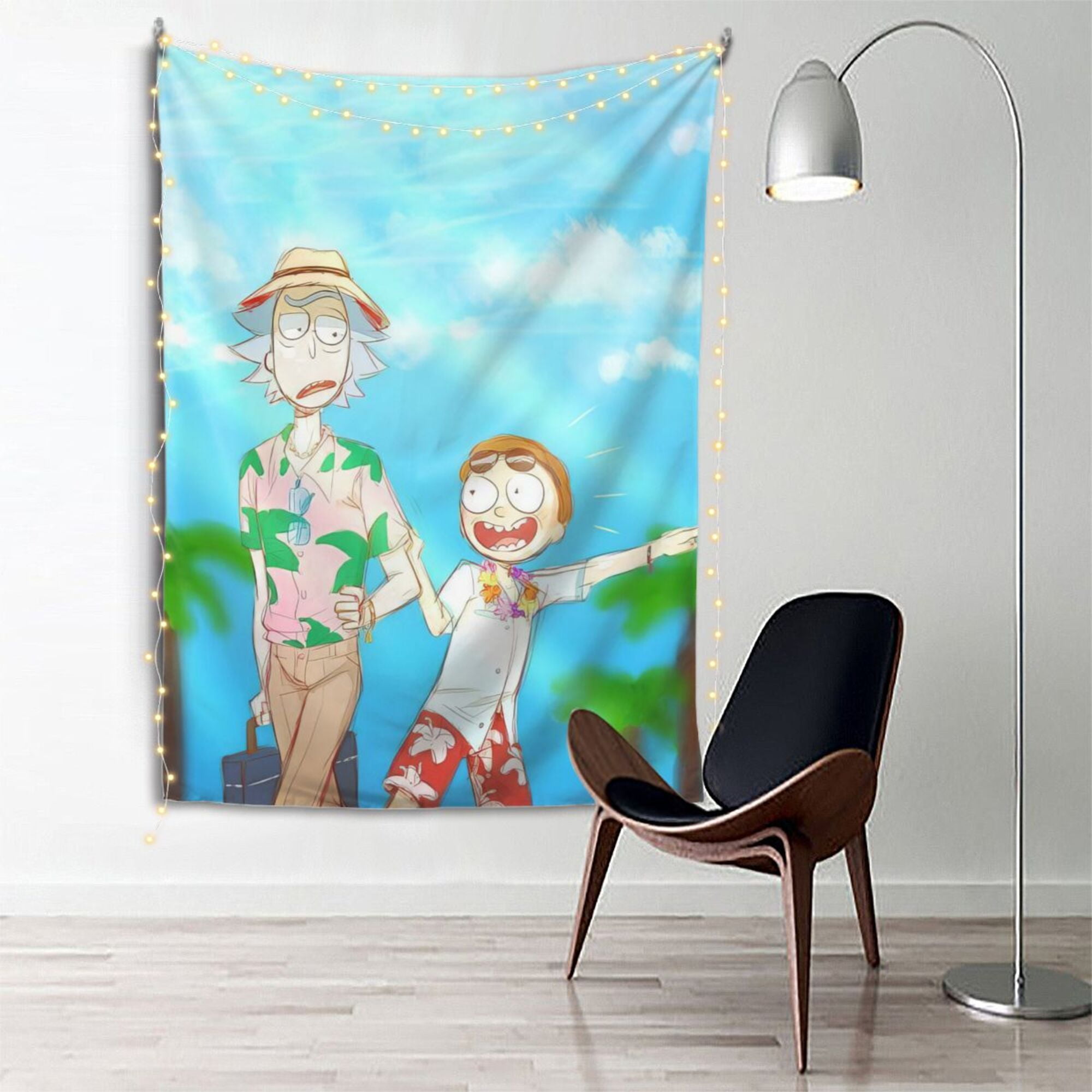Rick and Morty Tapestry Aesthetic Cute Room Decor Tapestry Birthday ...