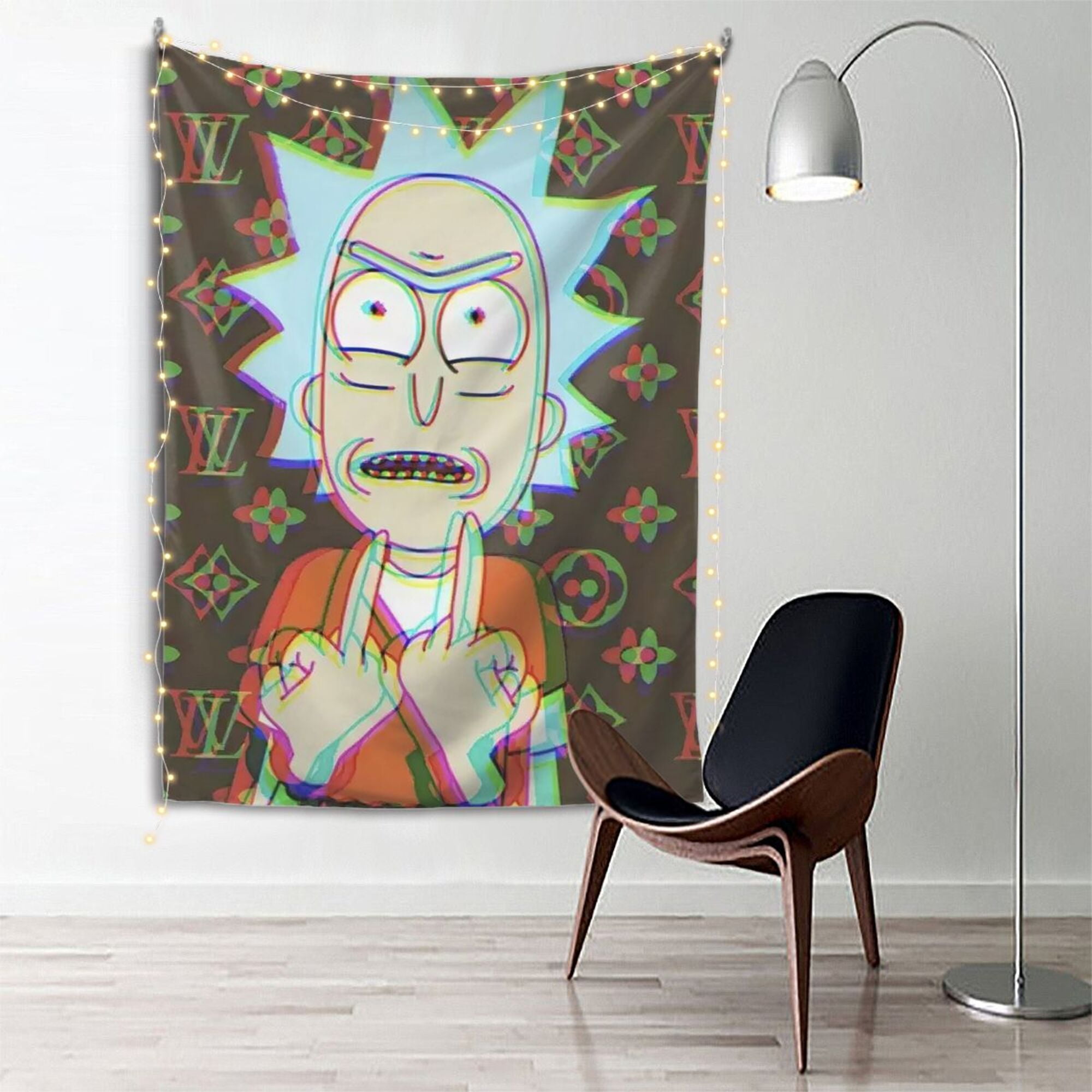 Rick and Morty Tapestry Aesthetic Cute Room Decor Tapestry Birthday ...