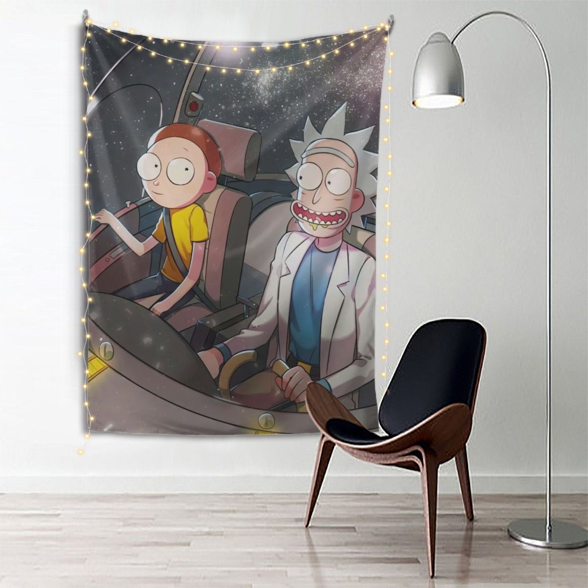 Rick and Morty Tapestry Aesthetic Cute Room Decor Tapestry Birthday ...