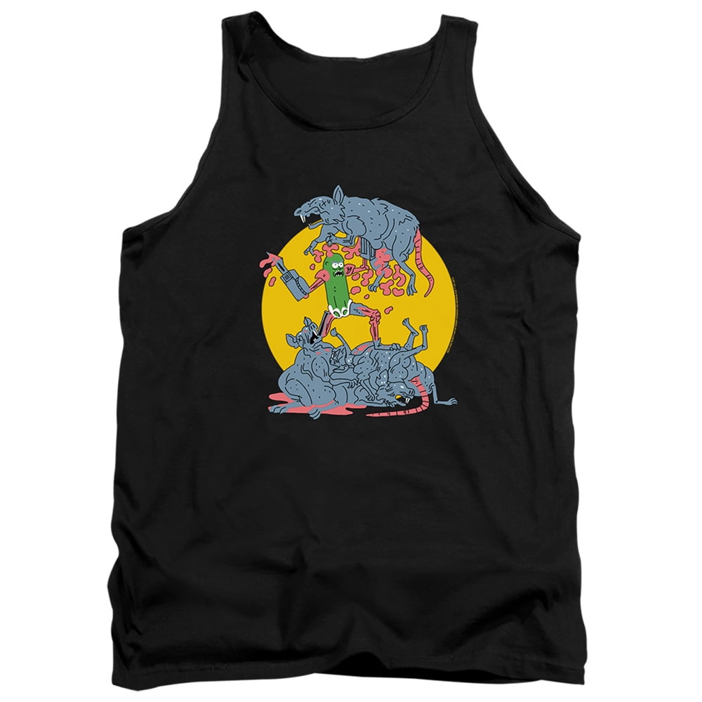 Rick and Morty The Adventures of Pickle Rick Unisex Adult Tank Top, The ...