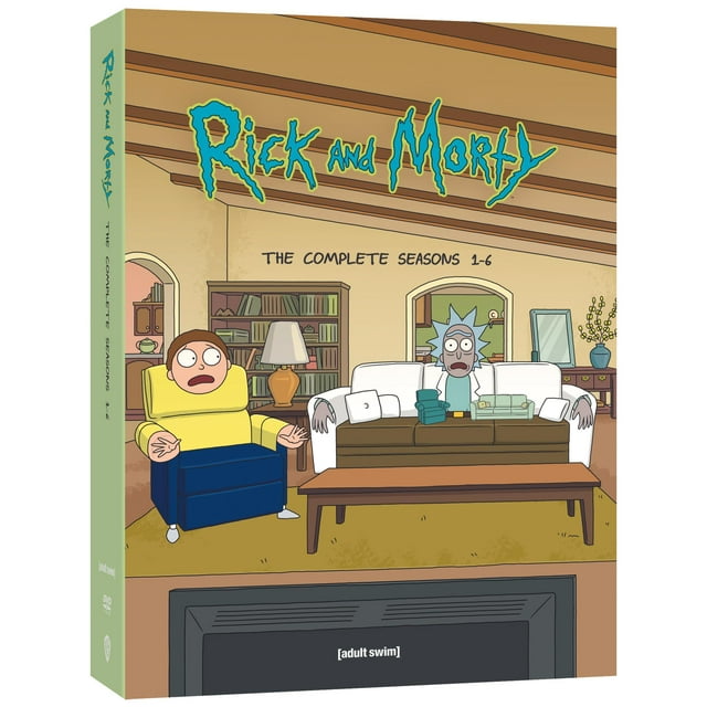 Rick and Morty: Full TV Series Box Set, Complete Seasons 1-6 (DVD ...