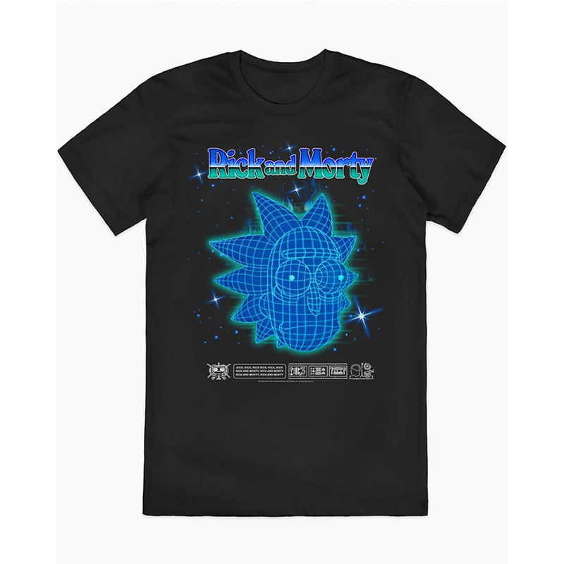 Rick and Morty Versatile Loose Casual T-Shirt Short Sleeve - Walmart.com