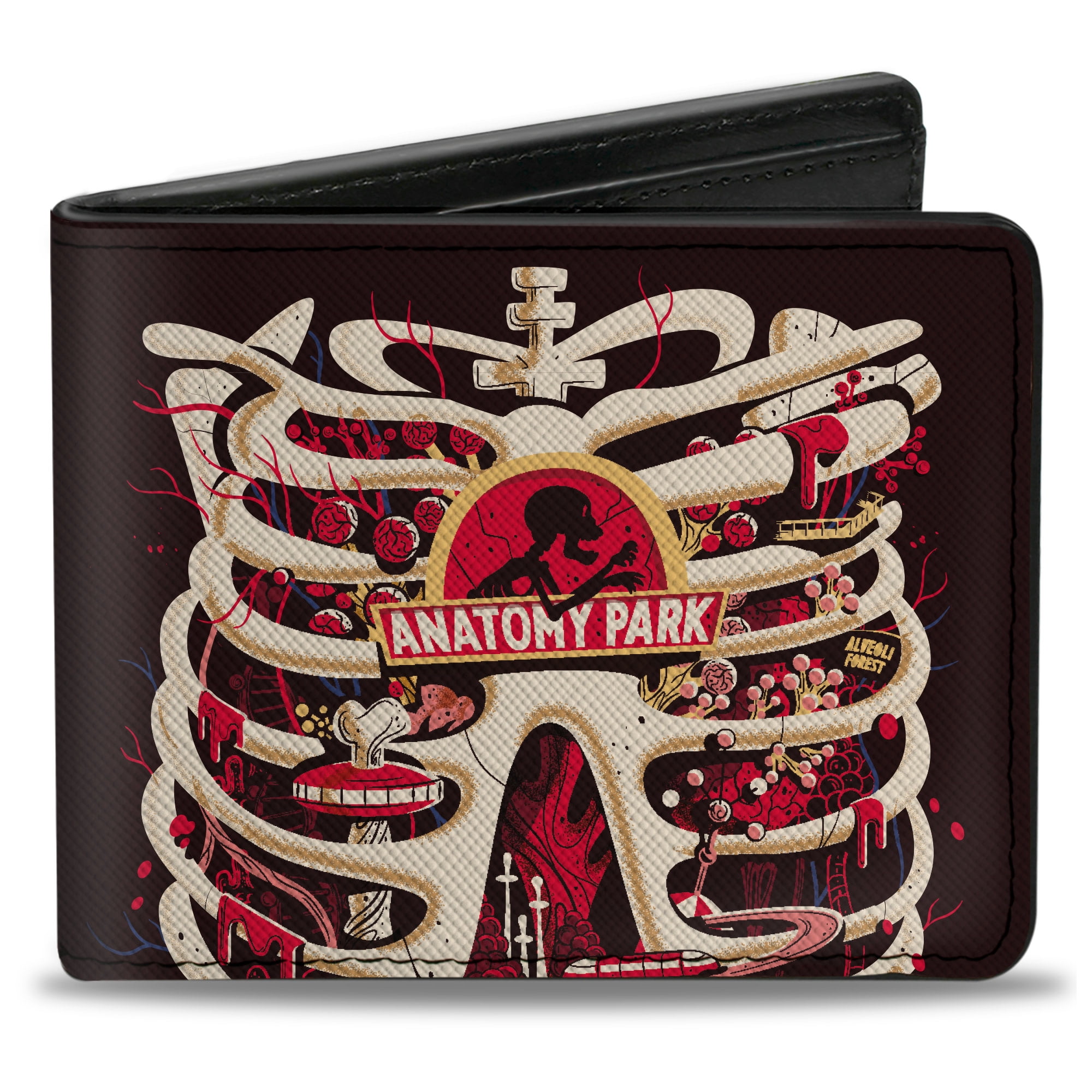 Rick and Morty Wallet, Bifold, Rick and Morty Anatomy Park Rib Cage ...