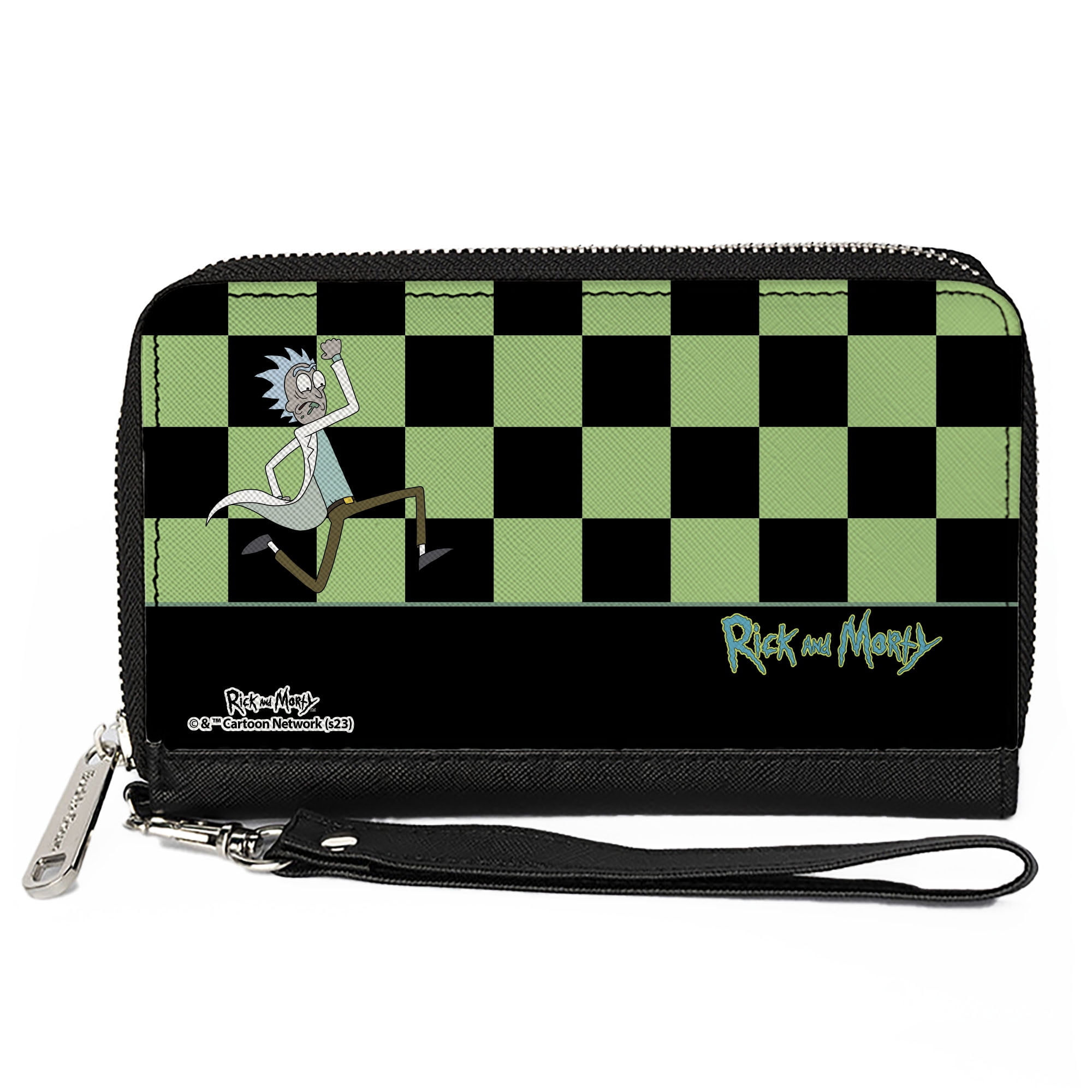 Rick and Morty Wallet, Zip Around, RICK AND MORTY Rick Running Pose ...