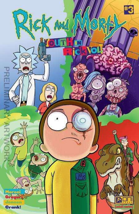 Rick and Morty: Youth in Rickvolt #3A VF ; Oni Comic Book - Walmart.com