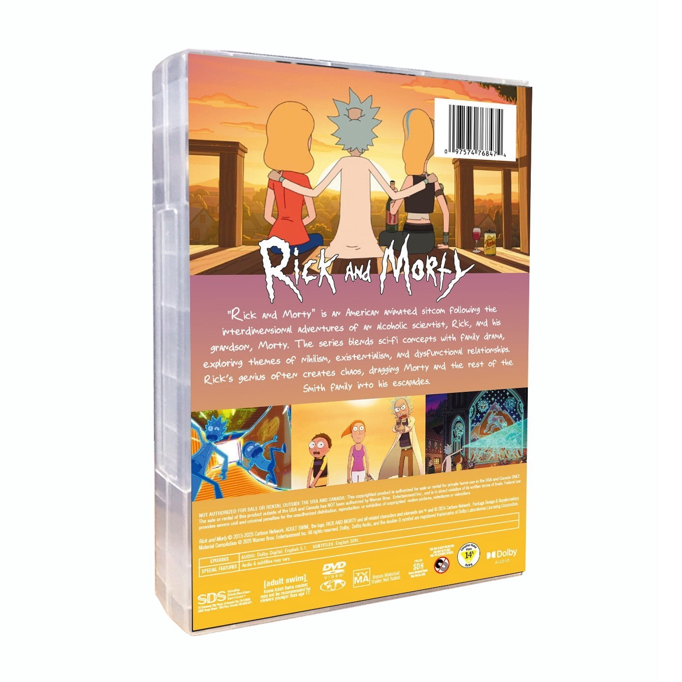 Rick and Morty: the Complete Series Season 1-8 New - Walmart.com