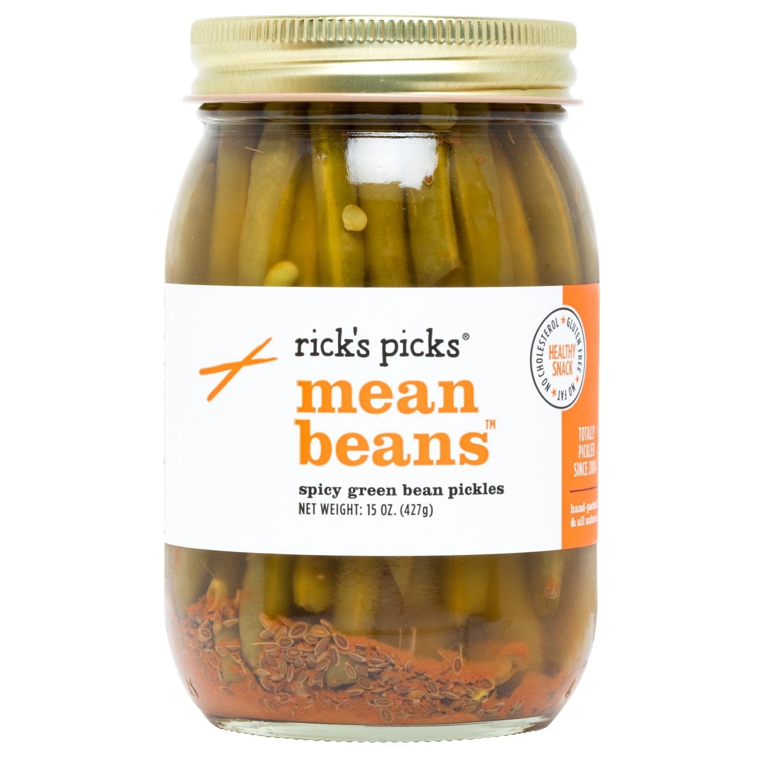 Rick's Picks Mean Beans Spicy Green Bean Pickles - 15 oz, Pack of 3 ...